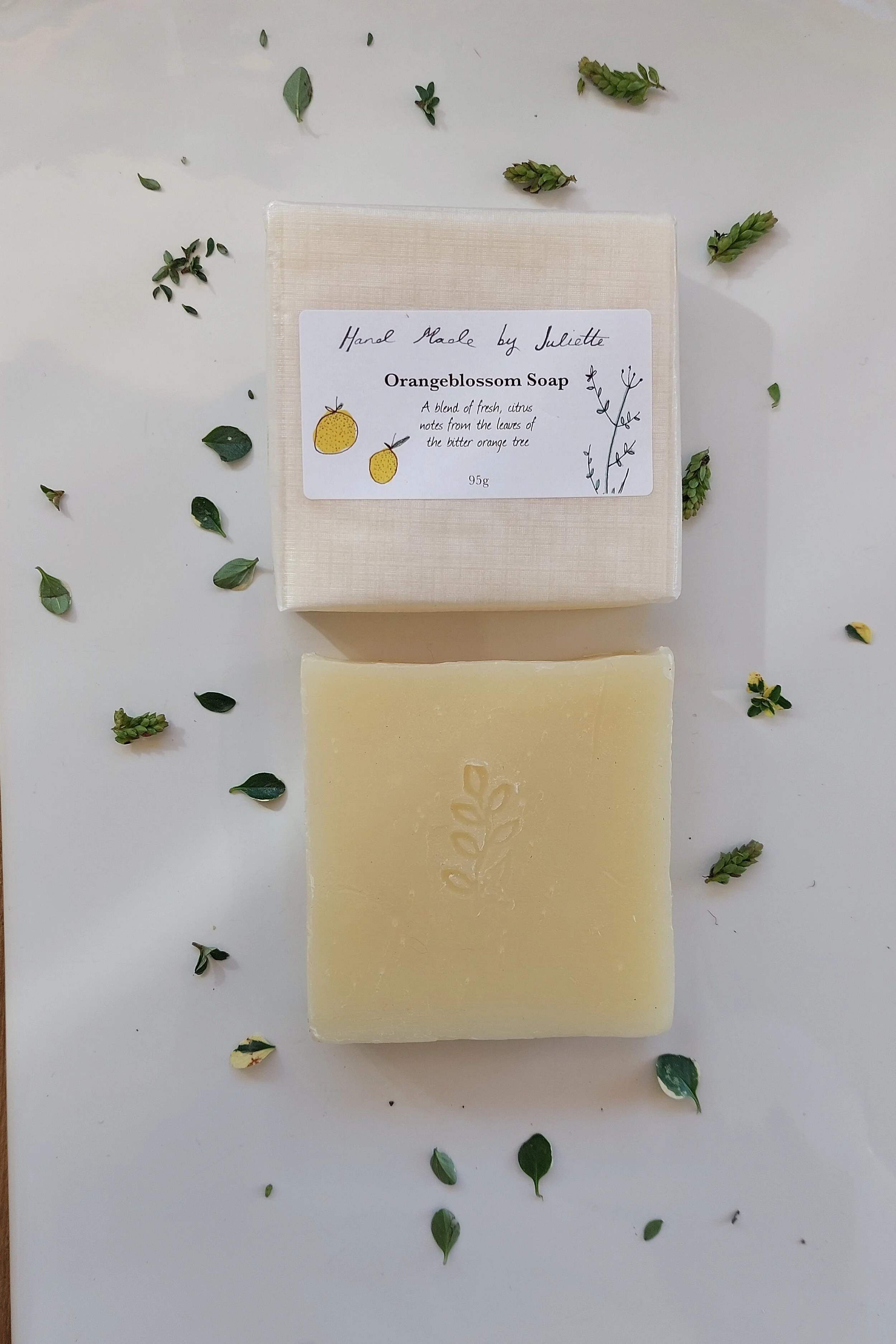 Orangeblossom Soap — Handmade by Juliette