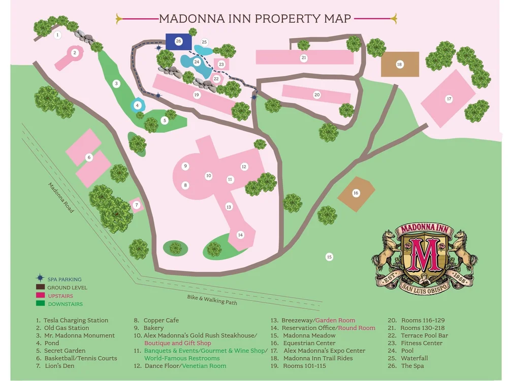 The Spa at Madonna Inn — Madonna Inn | Iconic Hotel, Dining & Events in SLO