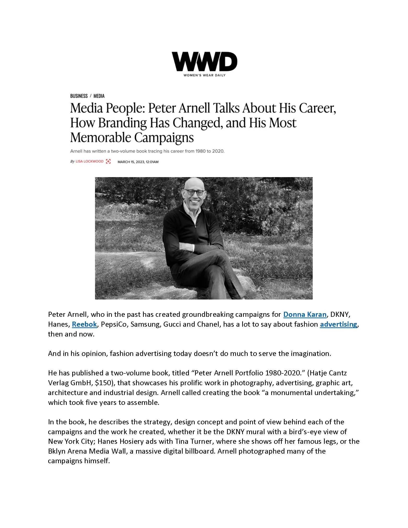 Media People: Peter Arnell Talks About His Career — Peter Arnell