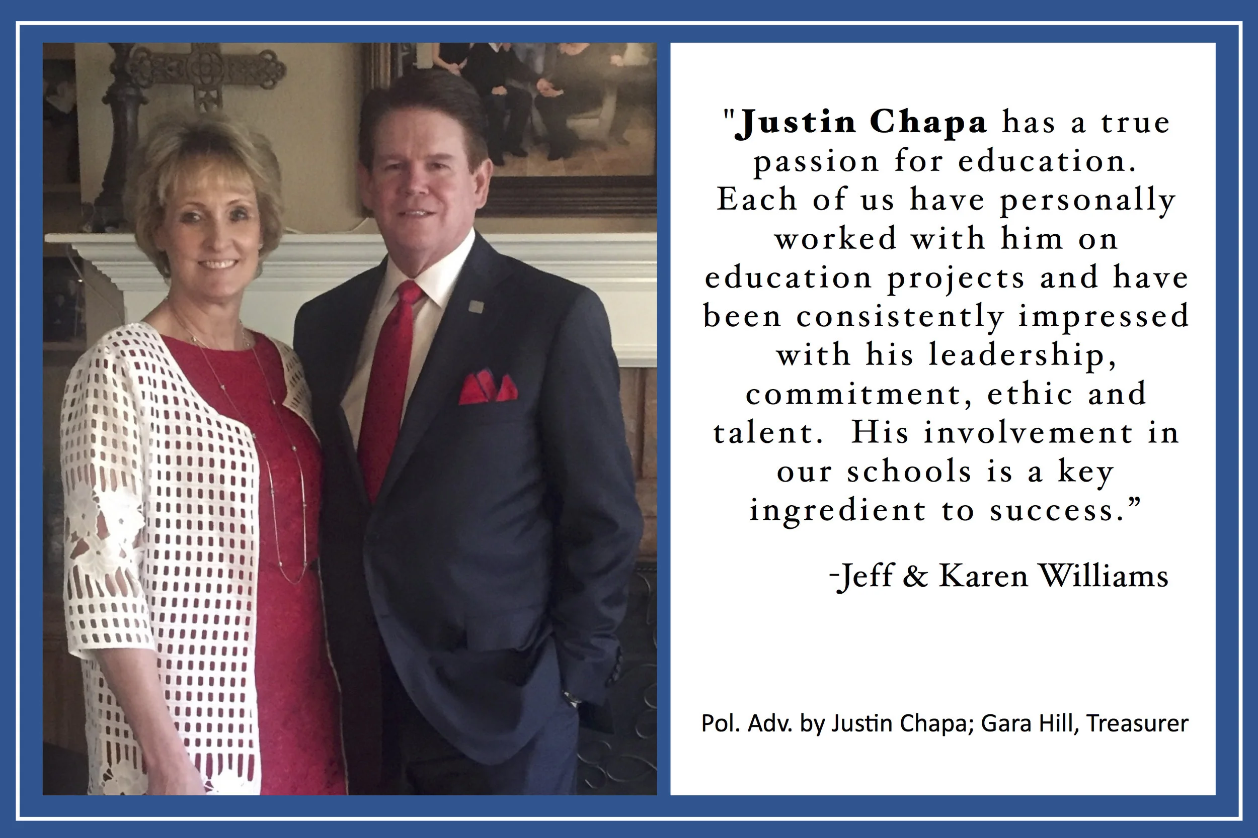 Endorsements & Testimonials — Justin Chapa for AISD Board of Trustees ...