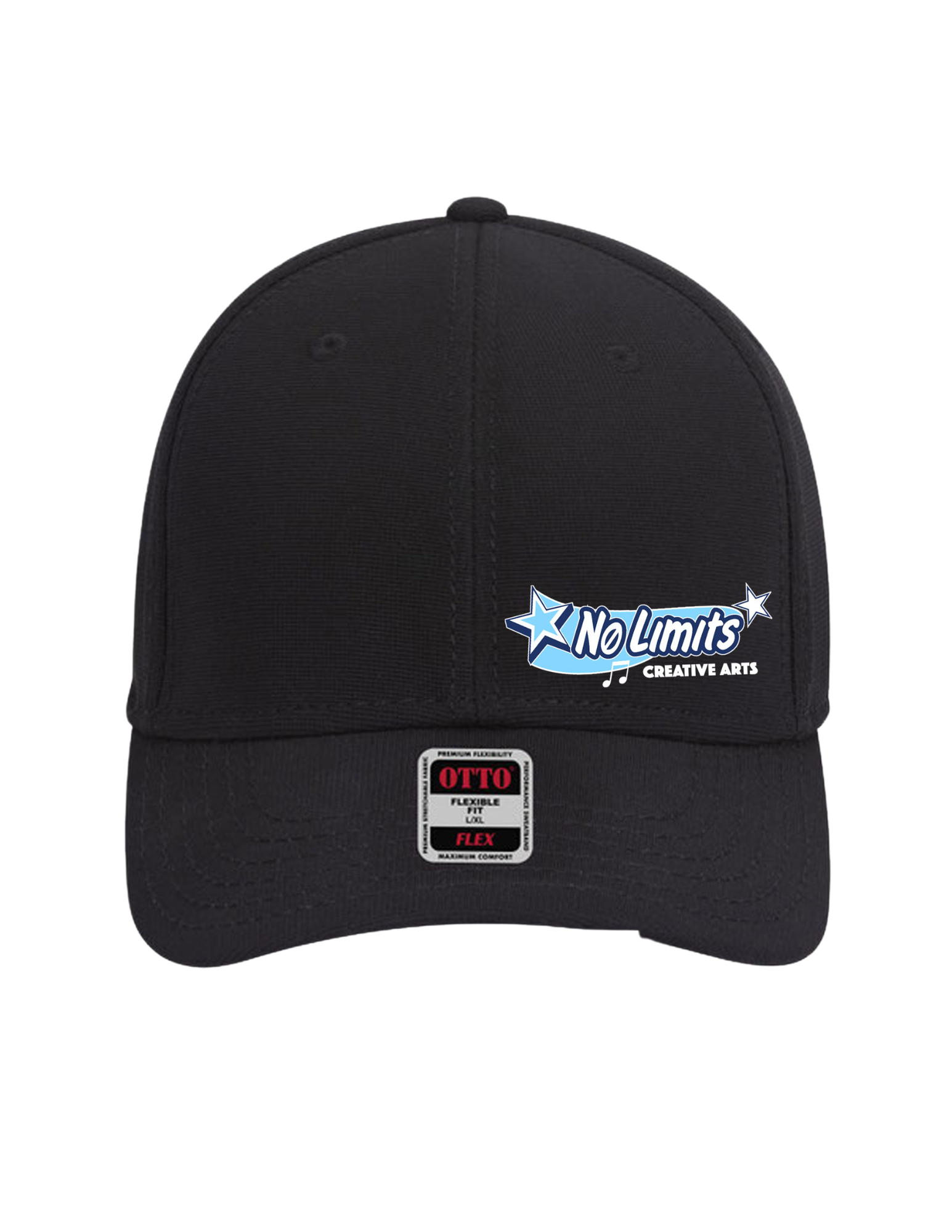 No Limits Logo Fitted Hat — No Limits Creative Arts