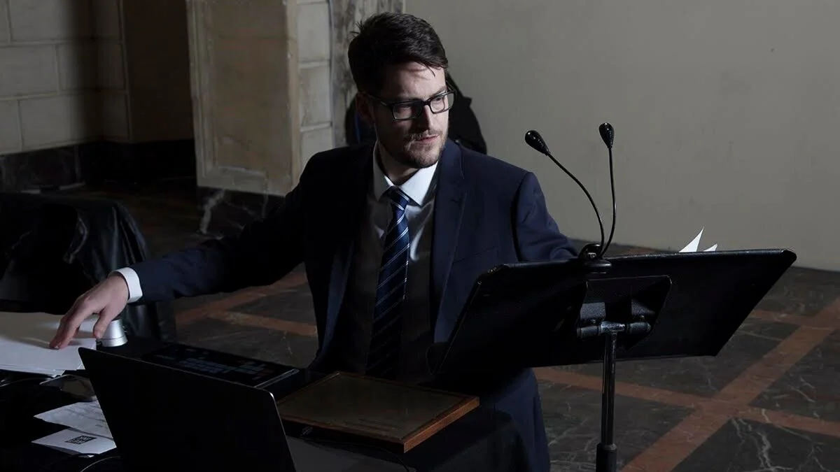 Wet Ink Ensemble: Sam Pluta “Lines On Black” — Classical Post