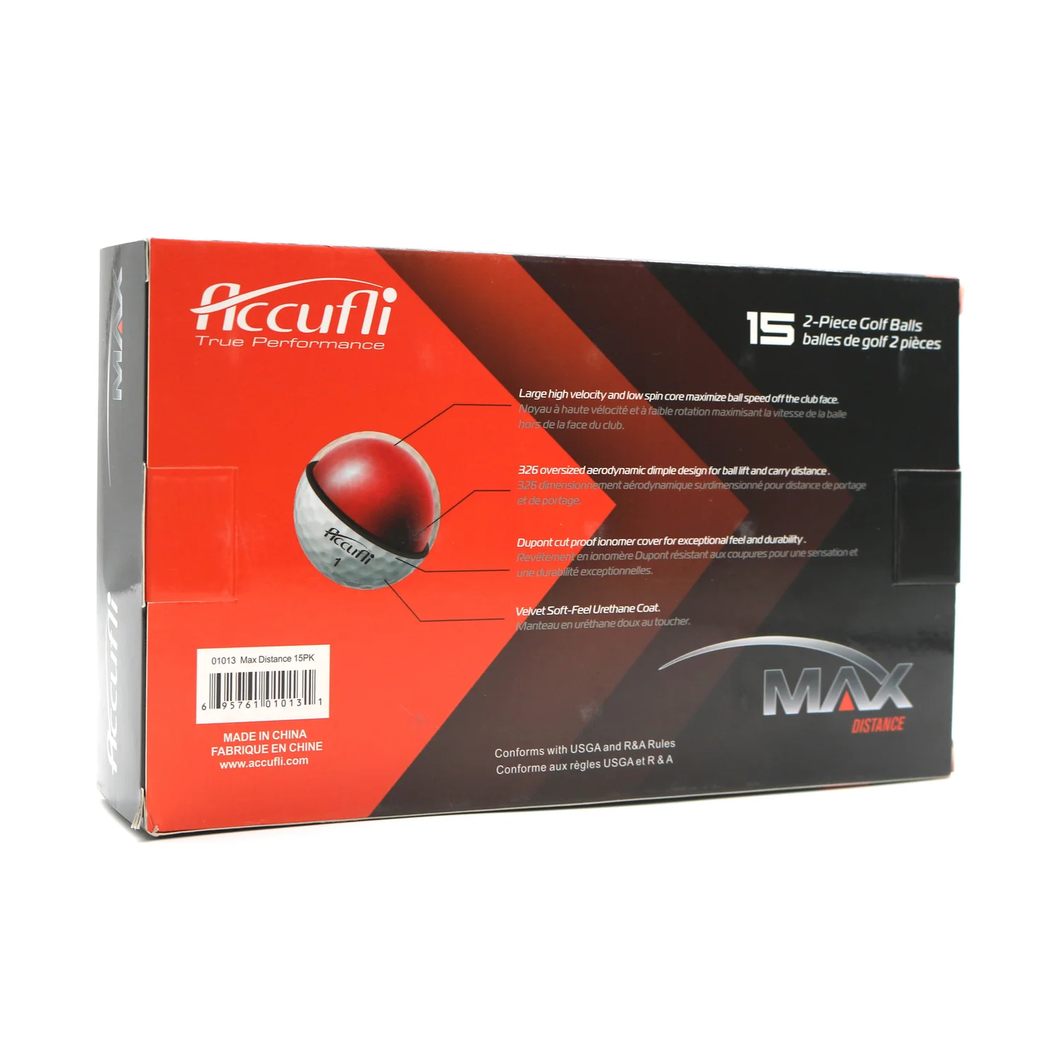 Max Distance — Accufli - floorball sticks, ball, and goal