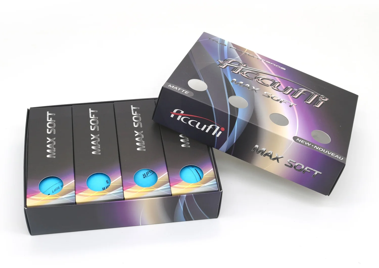 MAX SOFT MATTE — Accufli - floorball sticks, ball, and goal