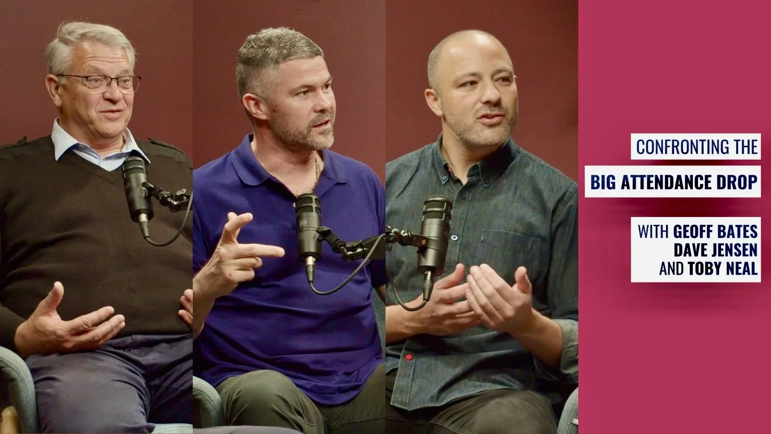 Confronting the big attendance drop - with Toby Neal, Dave Jensen and ...