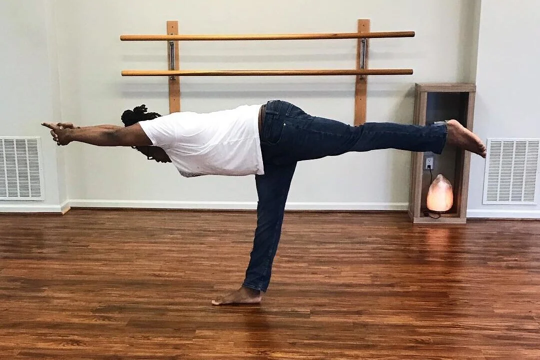 Balancing Stick Pose