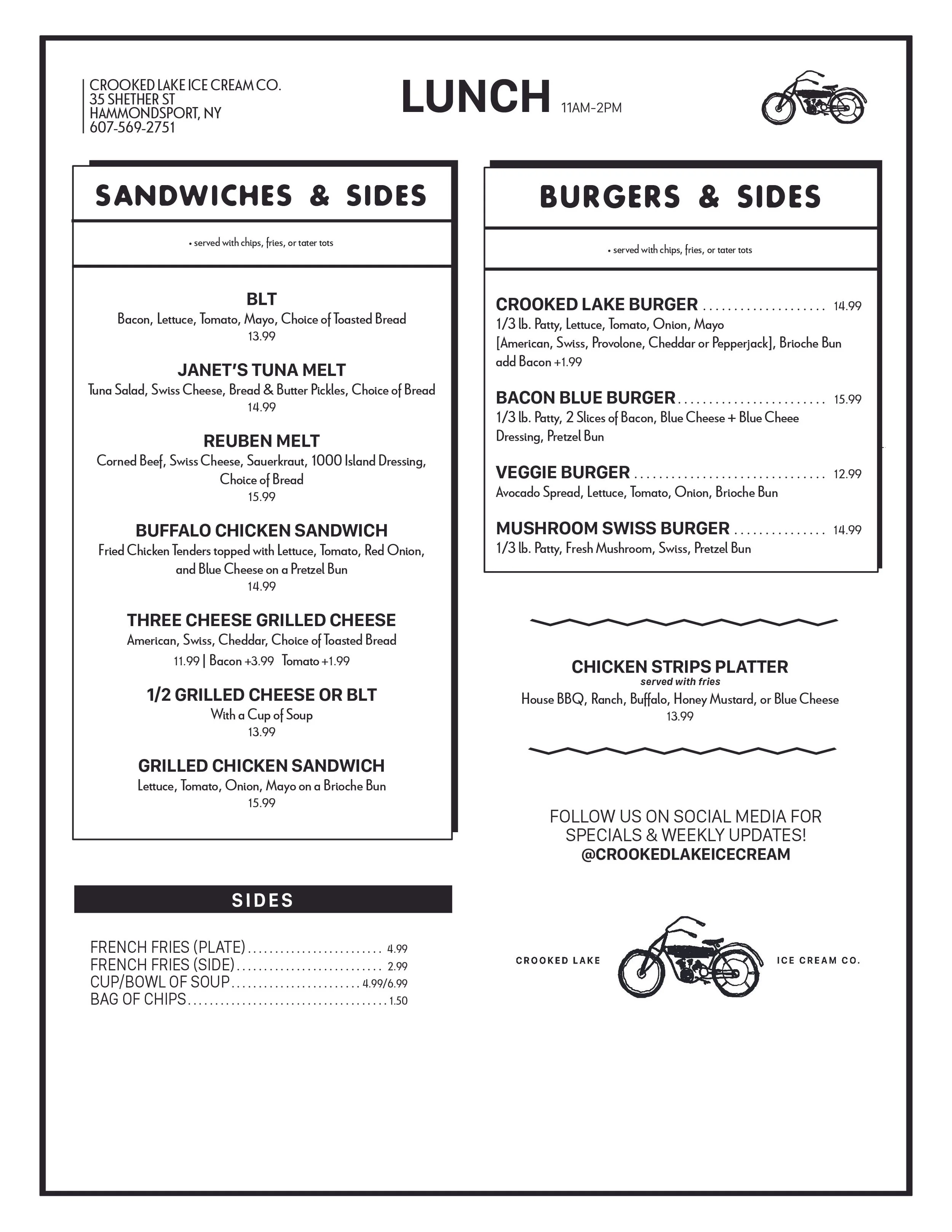 Crooked Lake Ice Cream Company