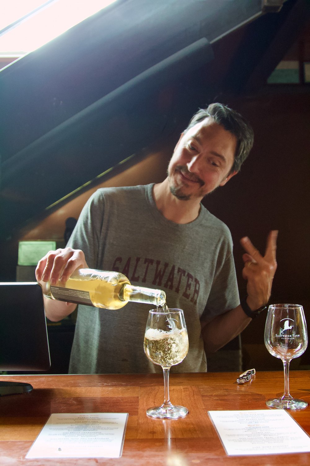 Get to know us — Saltwater Farm Vineyard