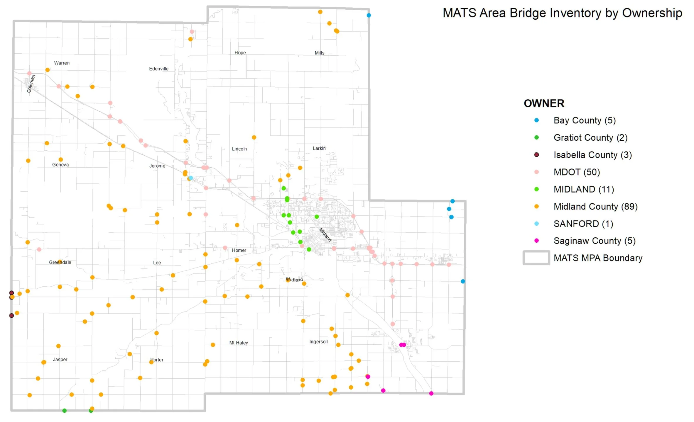 Bridges — Midland Area Transportation Study