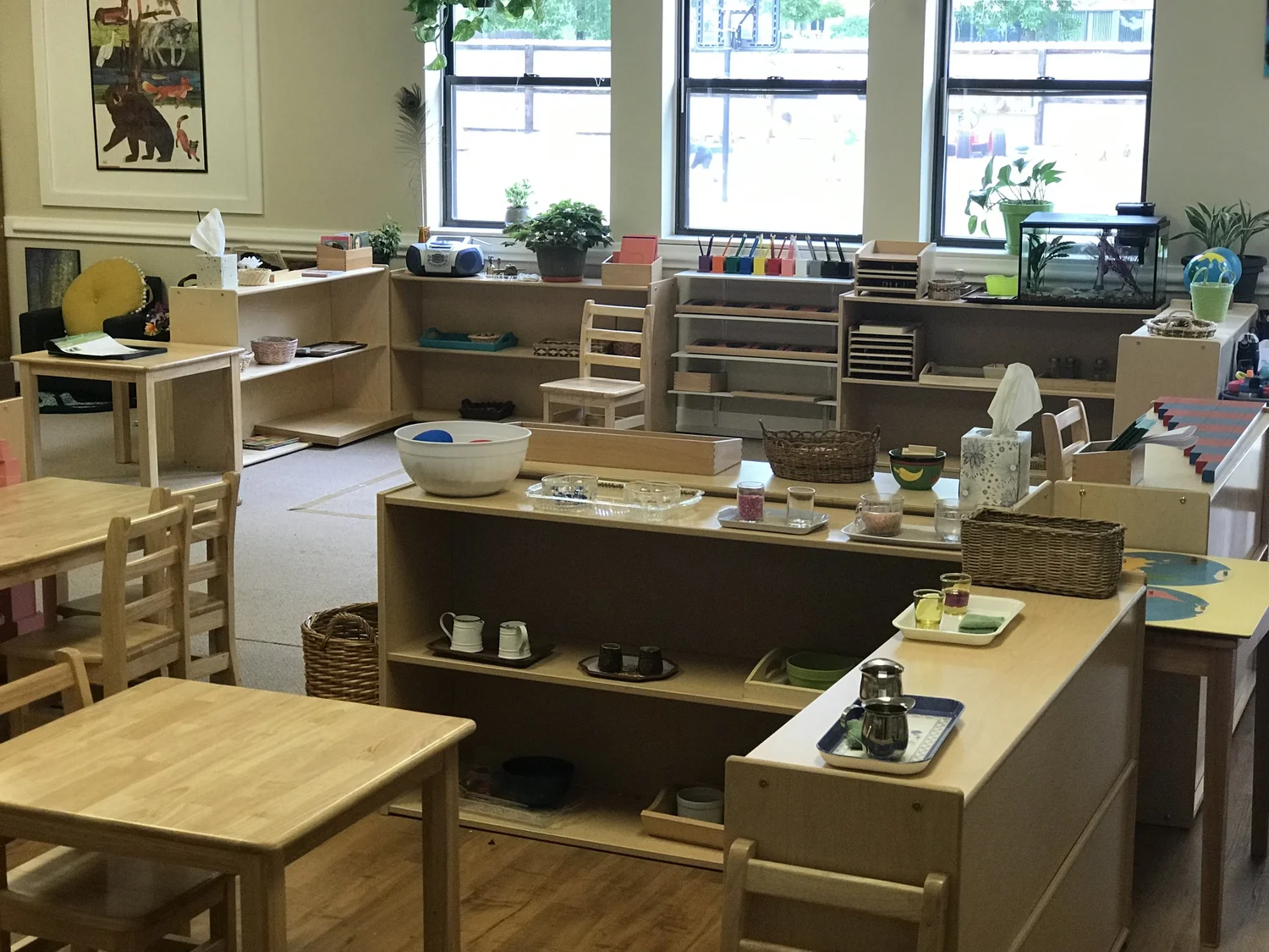 Montessori Classroom Setup