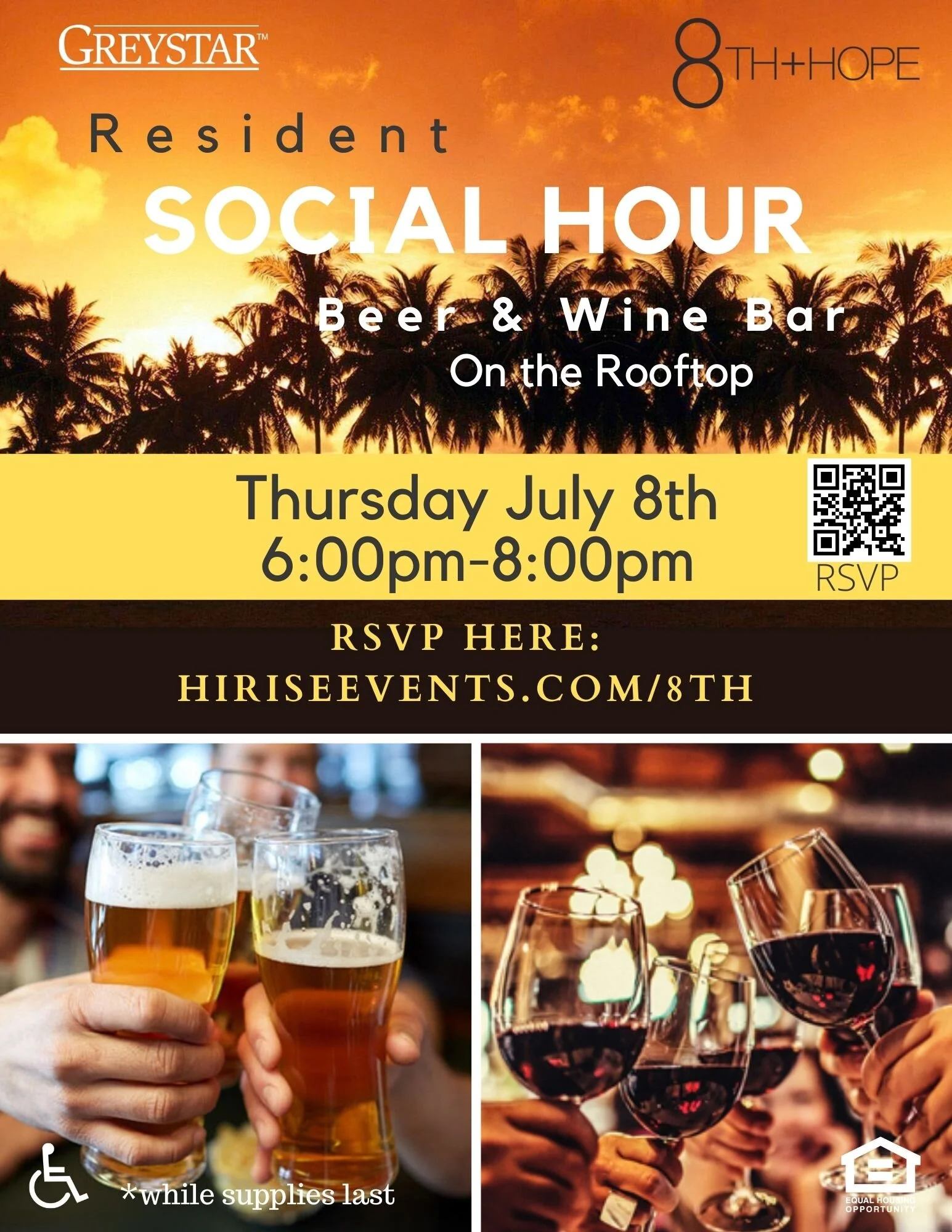 8th and Hope Social Hour — Hi Rise Events