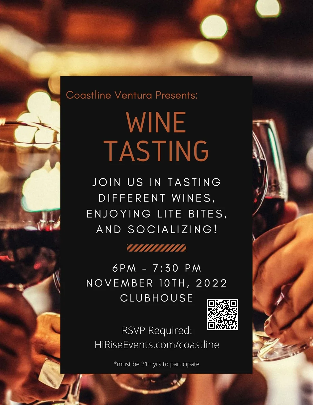 Coastline Ventura Fall Wine Tasting — Hi Rise Events