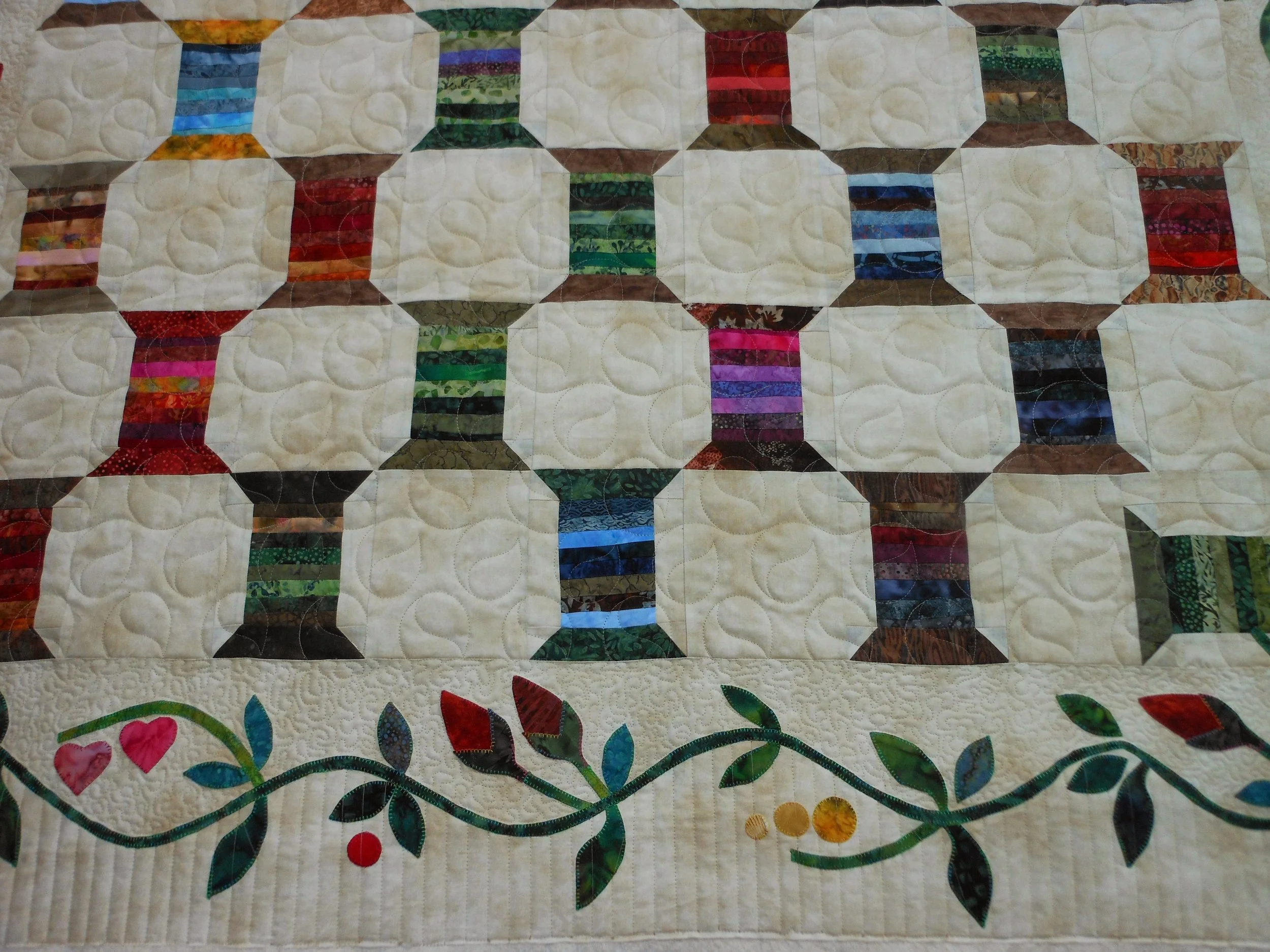 Spool Quilt — Silver Forest Quilts