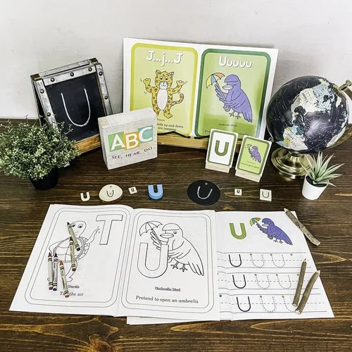 Letter U | Explore, Learn, Create — ABC See, Hear, Do