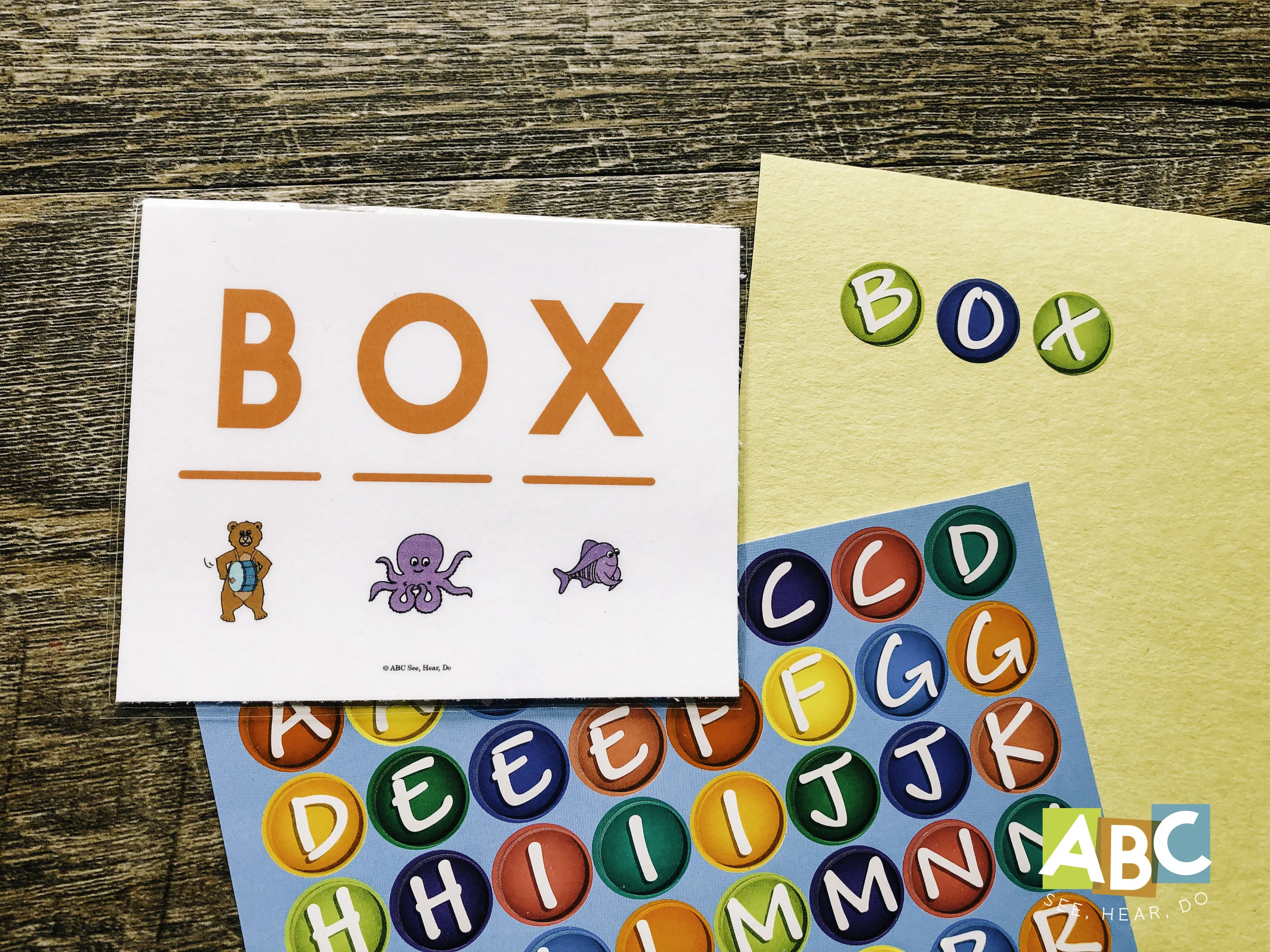 Nine Ideas for Using the CVC Flashcards — ABC See, Hear, Do