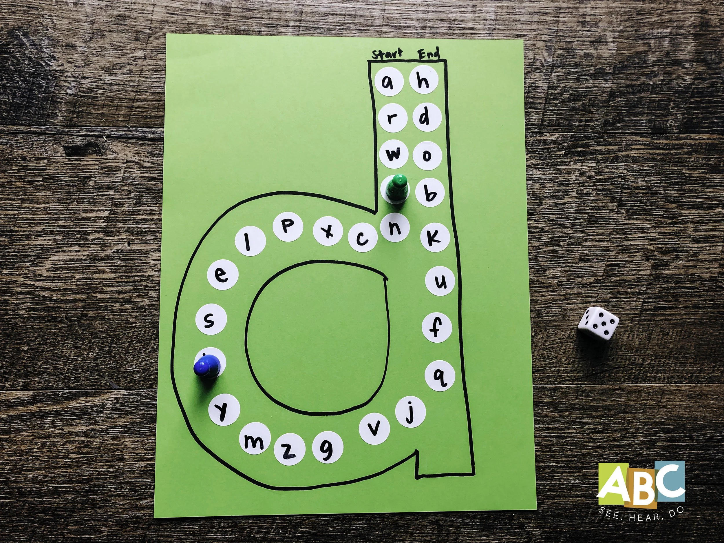 Letter d Crafts and Activities — ABC See, Hear, Do