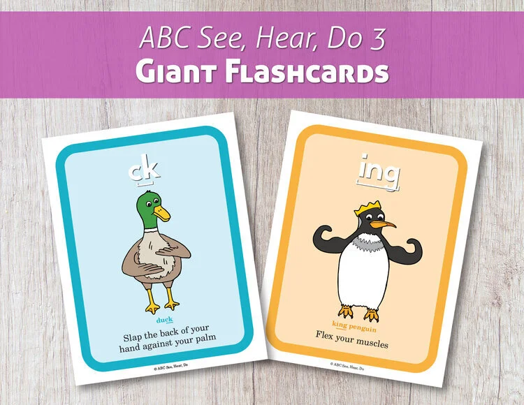 ABC See, Hear, Do 3 Flashcards — ABC See, Hear, Do