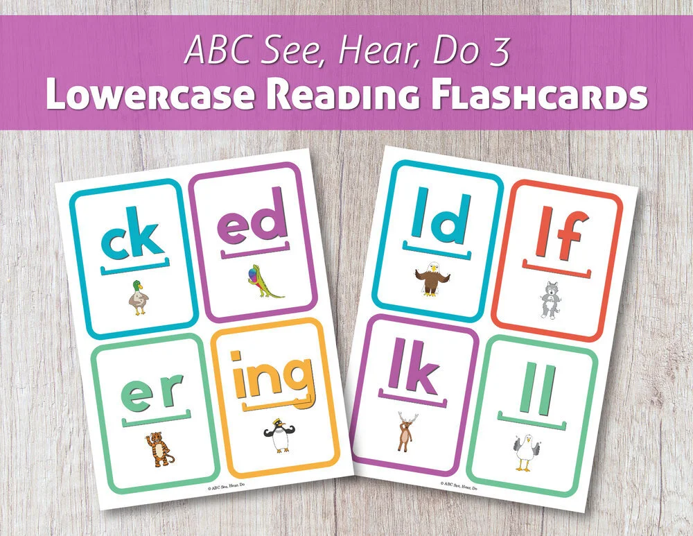 ABC See, Hear, Do 3 Flashcards — ABC See, Hear, Do