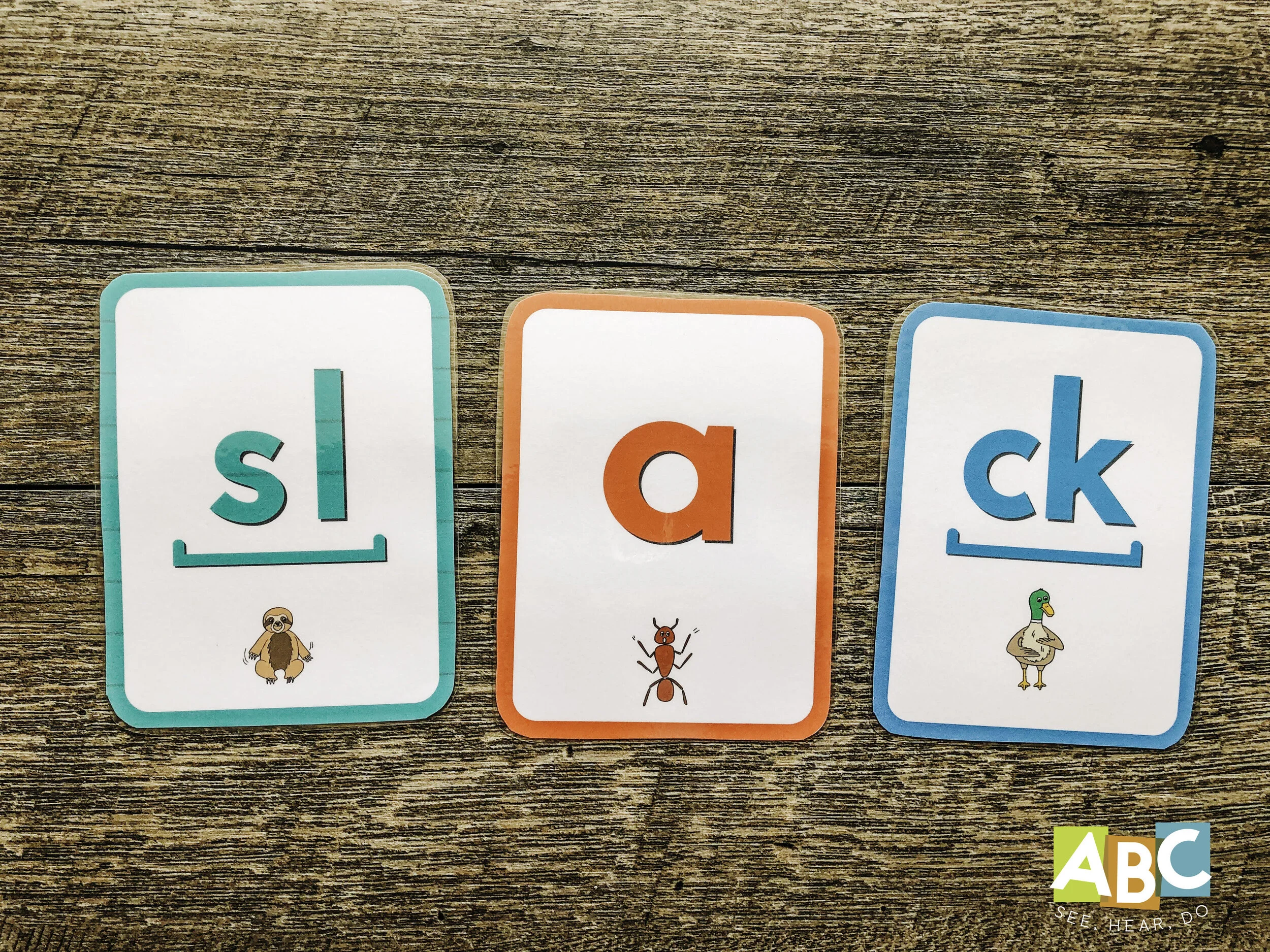 ABC See, Hear, Do 3 Flashcards — ABC See, Hear, Do