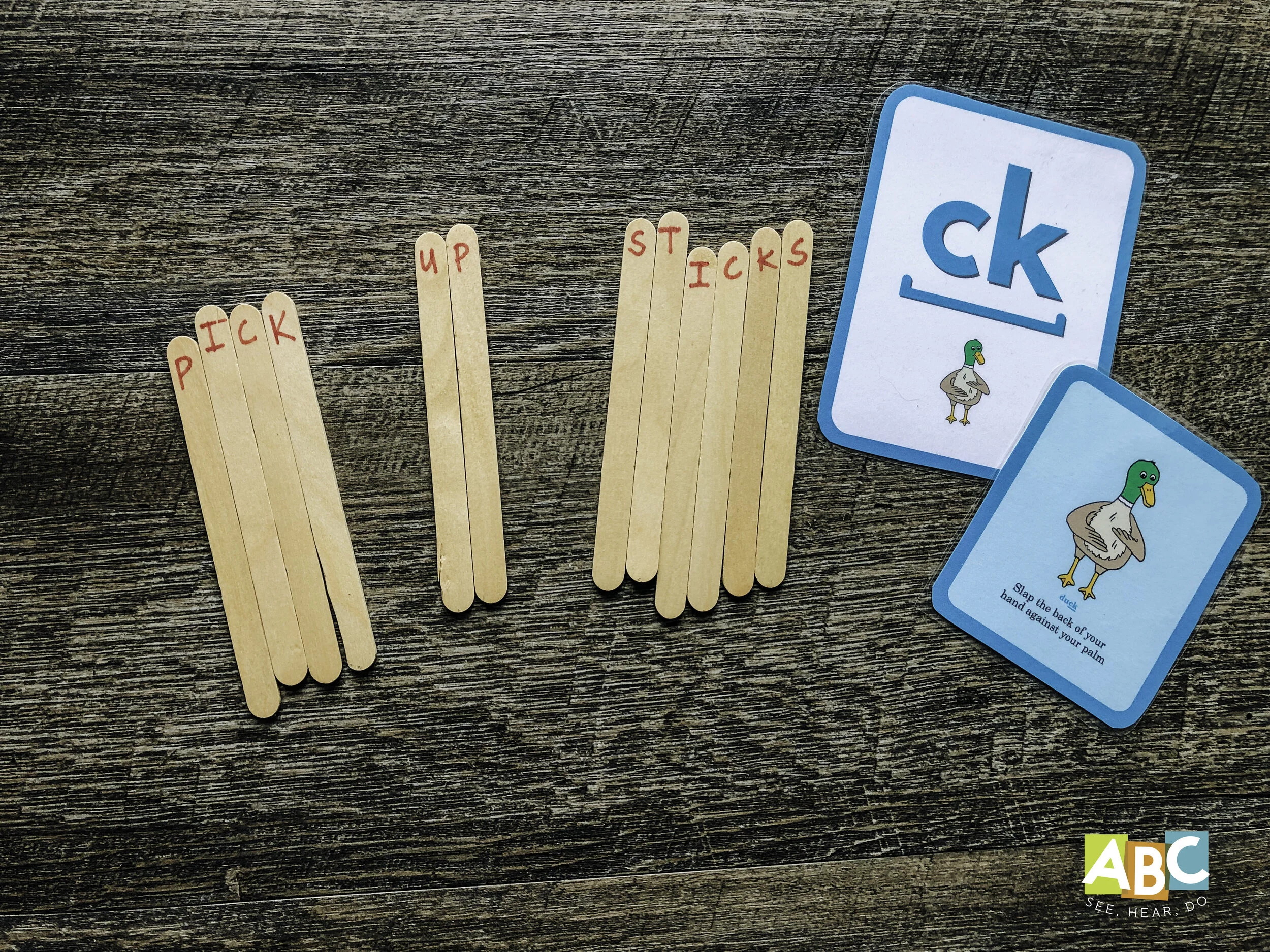 Ending Sound -ck Letter Crafts and Activities — ABC See, Hear, Do