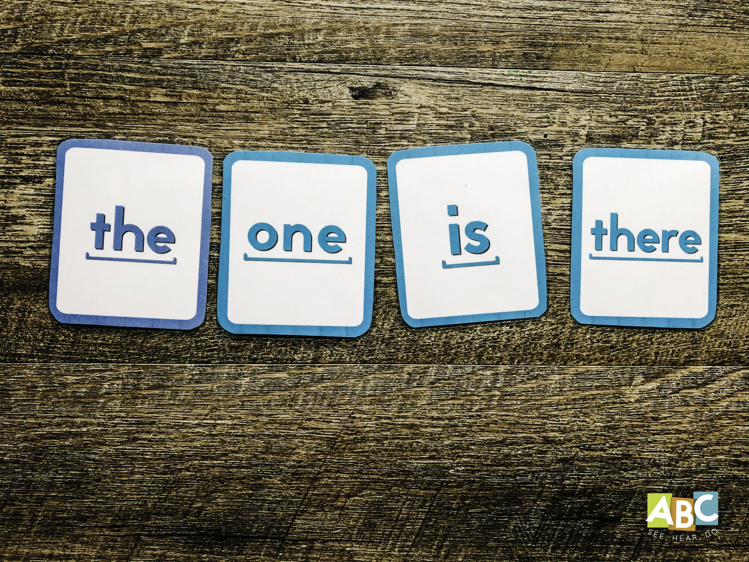 ABC See, Hear, Do 5 Flashcards — ABC See, Hear, Do