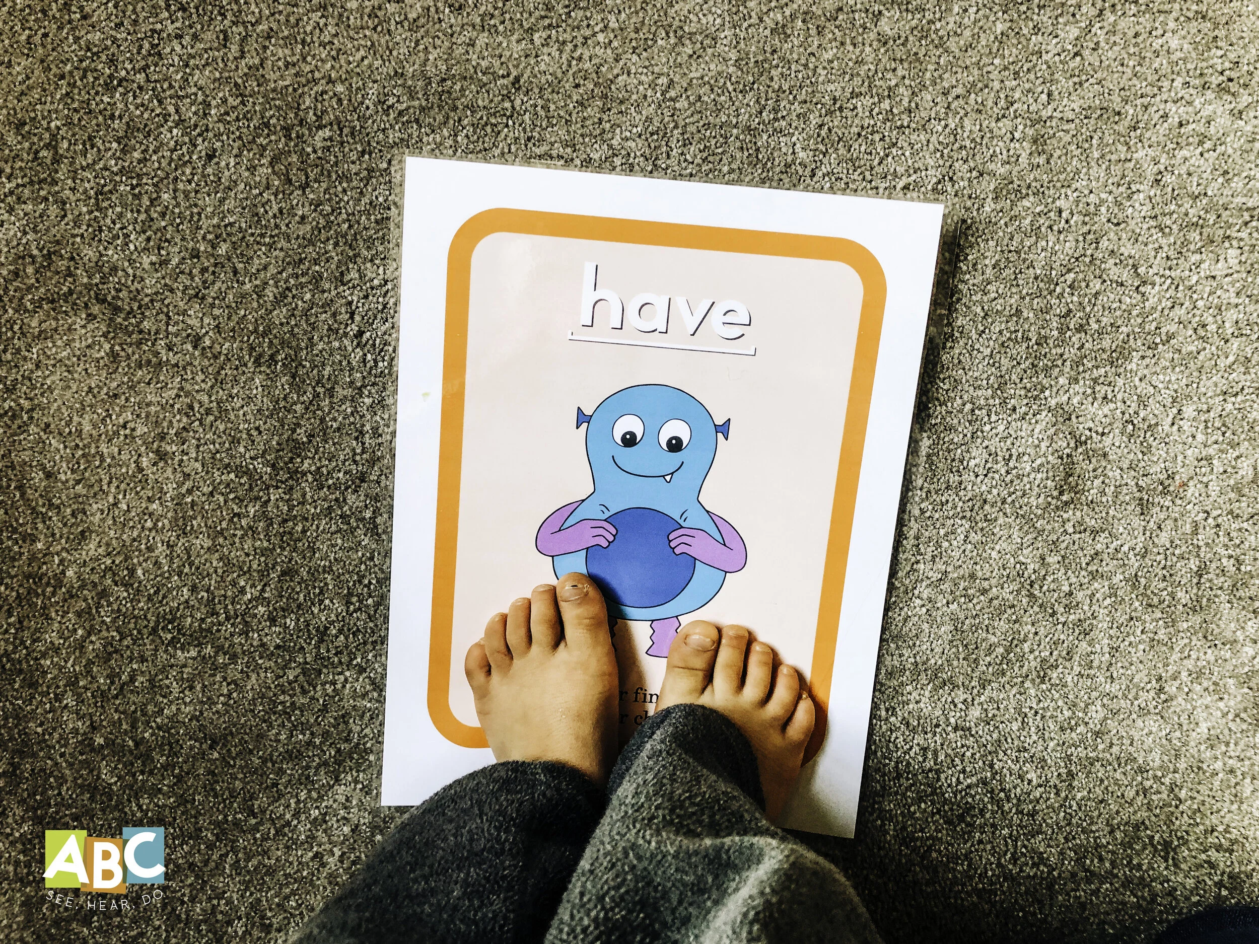 ABC See, Hear, Do 5 Flashcards — ABC See, Hear, Do