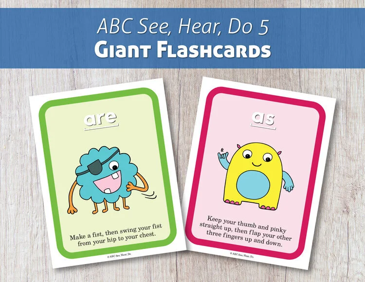 ABC See, Hear, Do 5 Flashcards — ABC See, Hear, Do