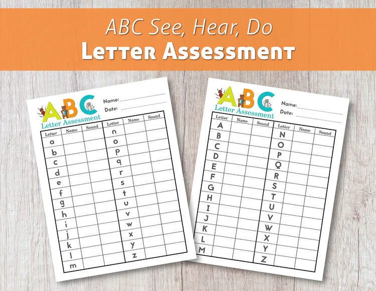 Path to Reading, Step 2: The Alphabet — ABC See, Hear, Do