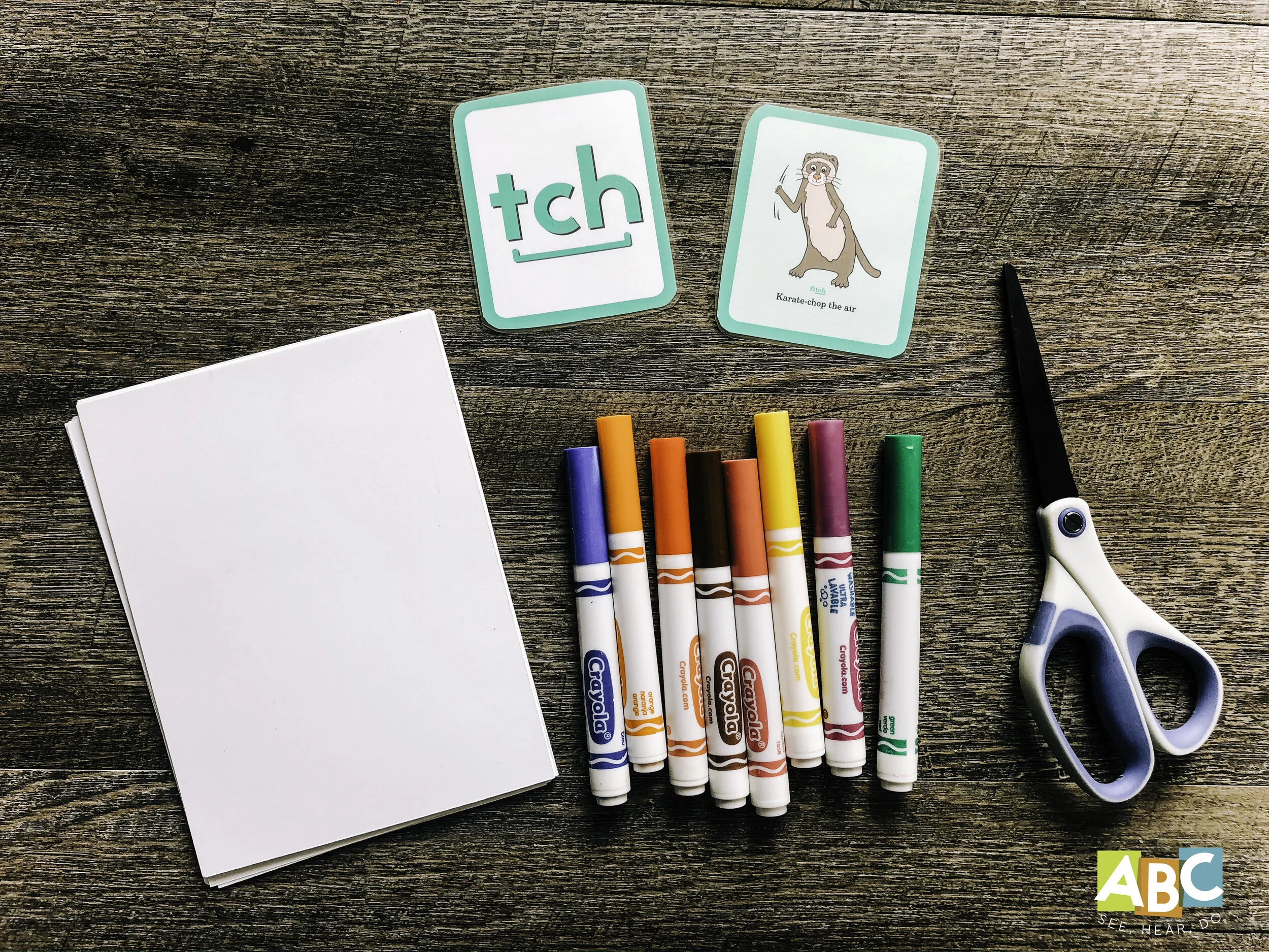 Ending Sound -tch Letter Crafts and Activities — ABC See, Hear, Do