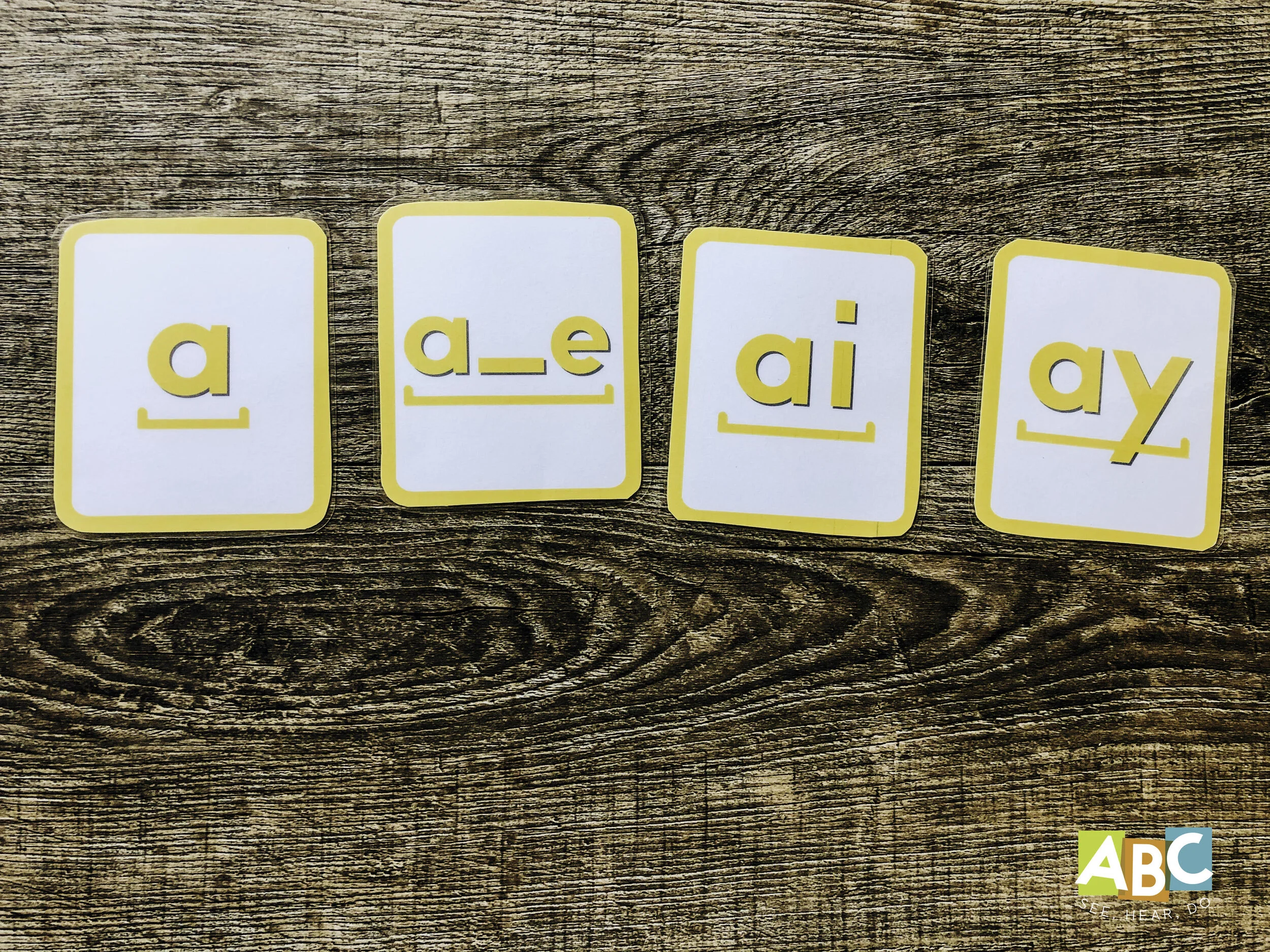 Path to Reading, Step 6: Long Vowels — ABC See, Hear, Do