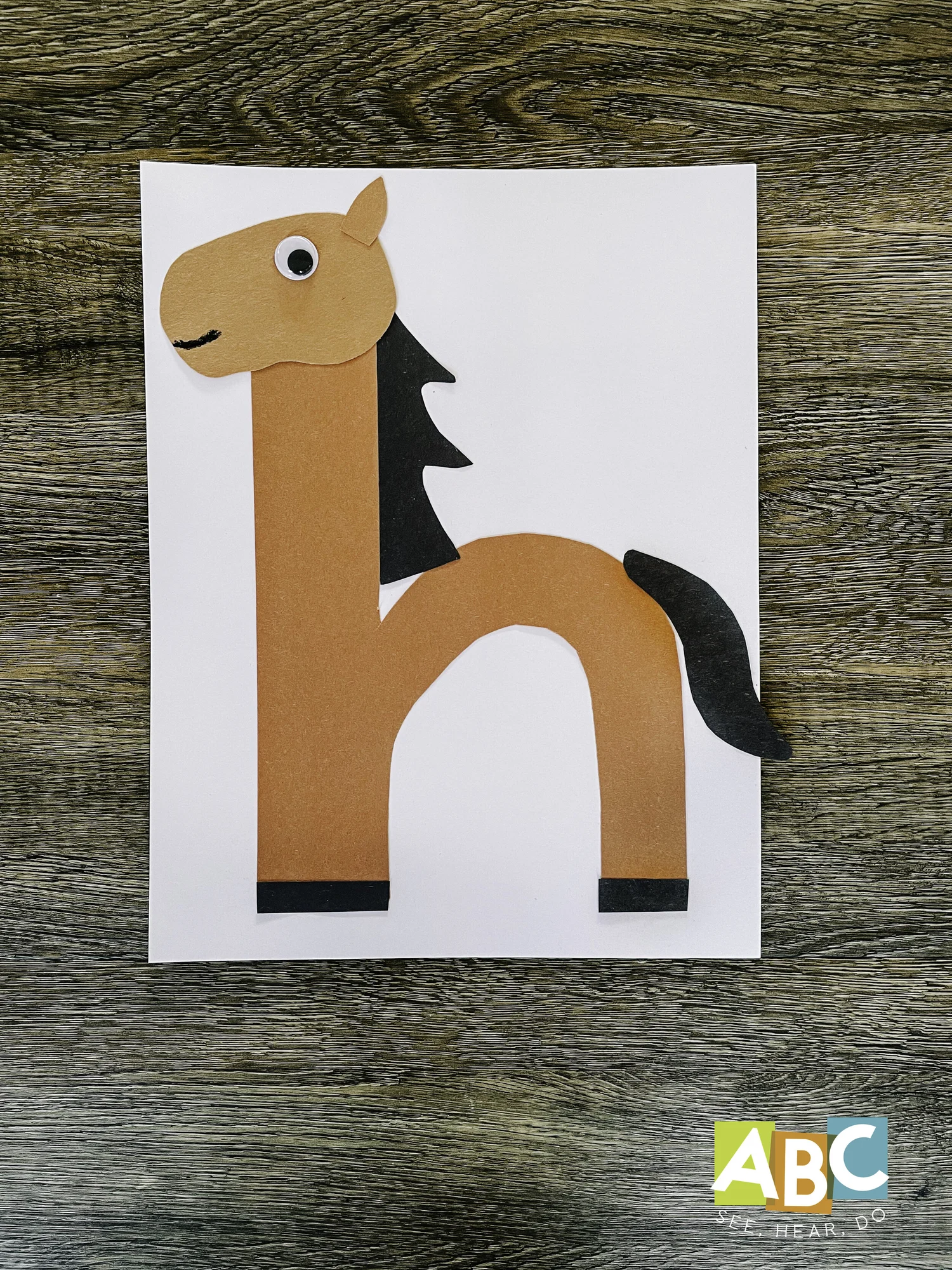 Letter h lowercase | Discover & Learn Fun — ABC See, Hear, Do