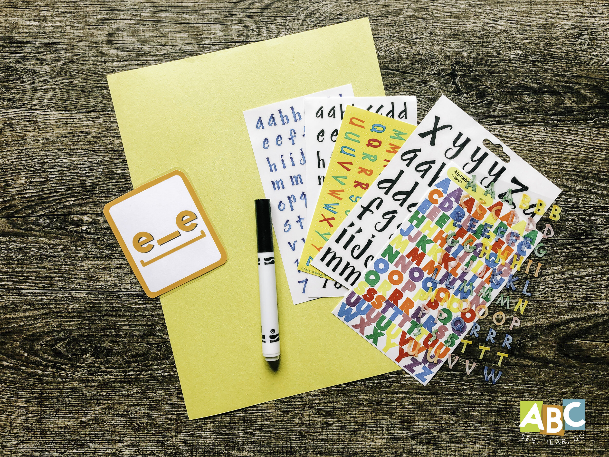 Long "e_e" Sound Letter Crafts and Activities — ABC See, Hear, Do