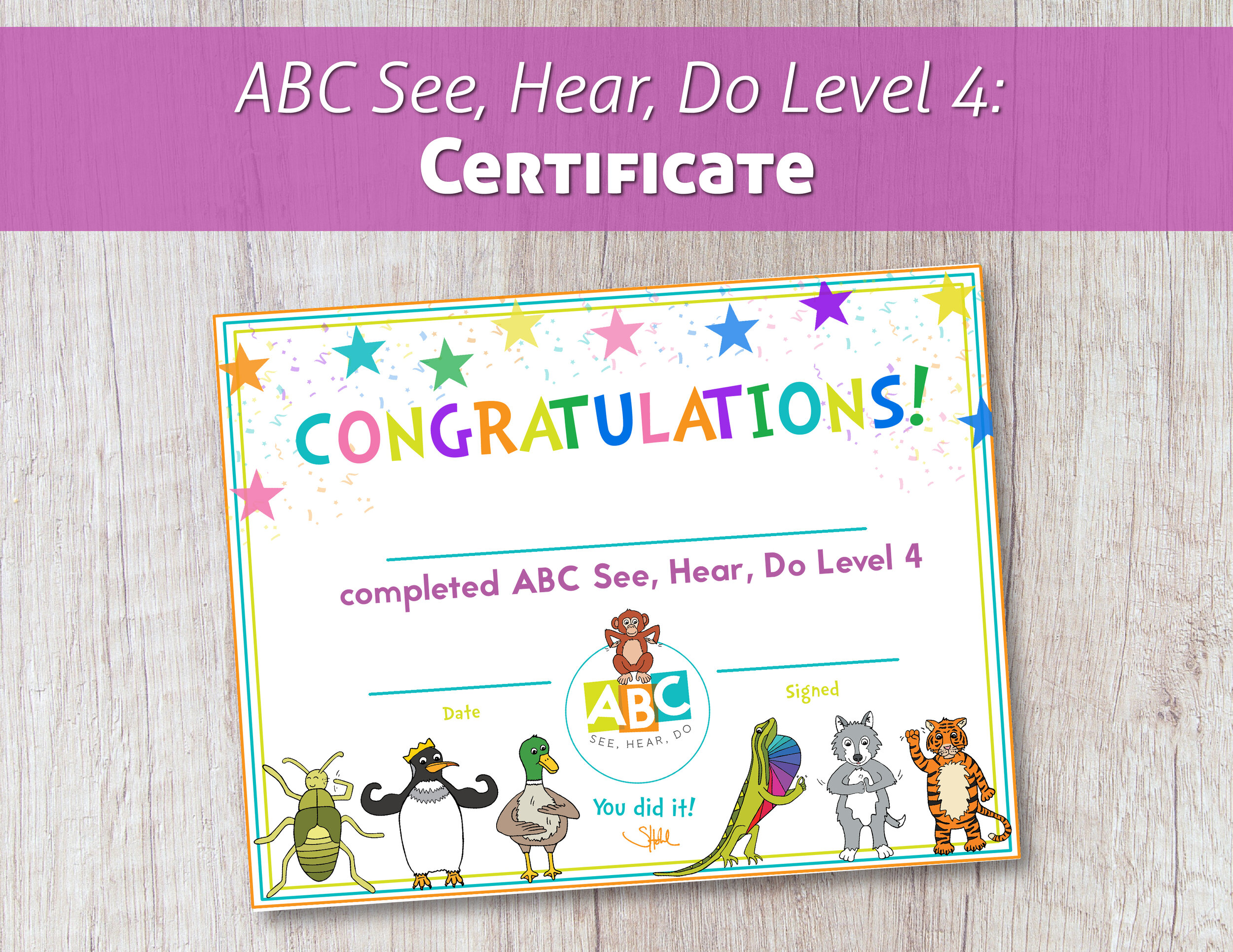 ABC See, Hear, Do Level 4: Blended Ending Sounds Bingo — ABC See, Hear, Do
