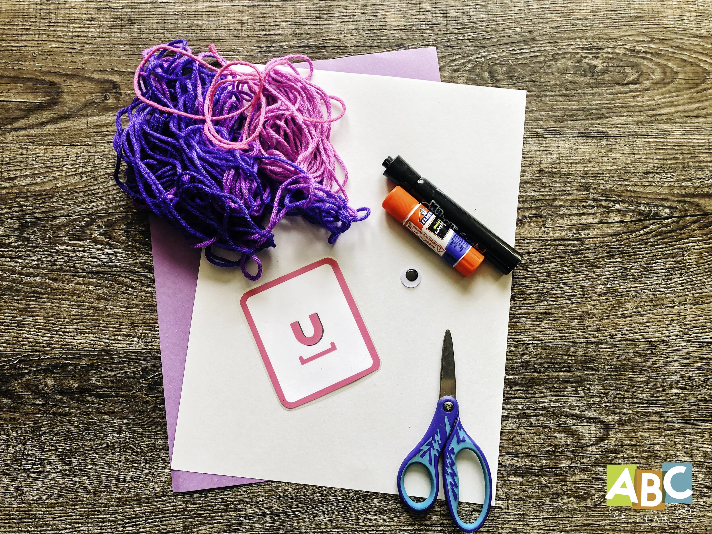 Long "u" Sound Letter Crafts and Activities — ABC See, Hear, Do
