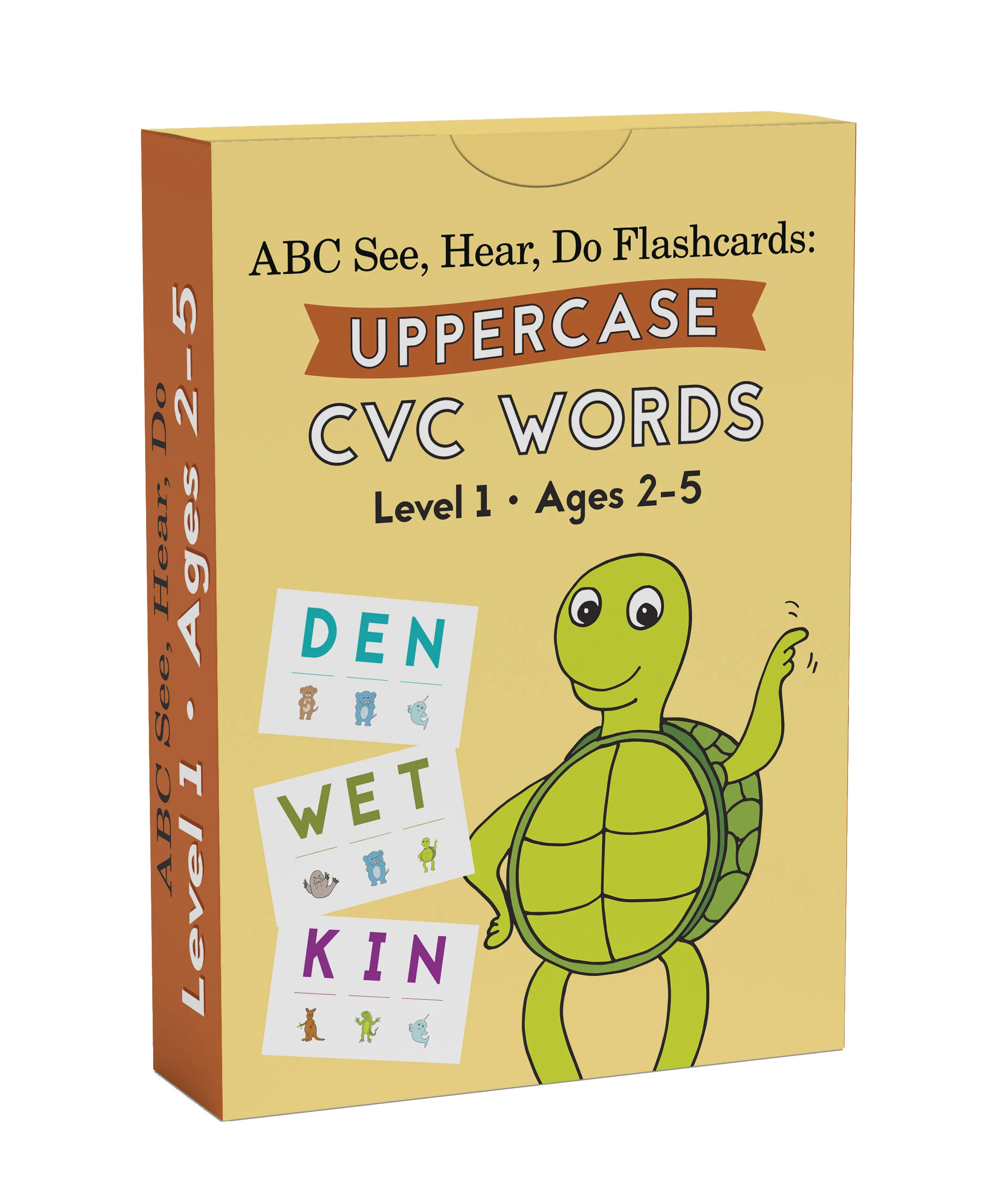 ABC See Hear Do Flashcards Uppercase CVC Words Level 1 ABC See abc-see-hear-do-flashcards-uppercase-cvc-words-level-1-abc-see