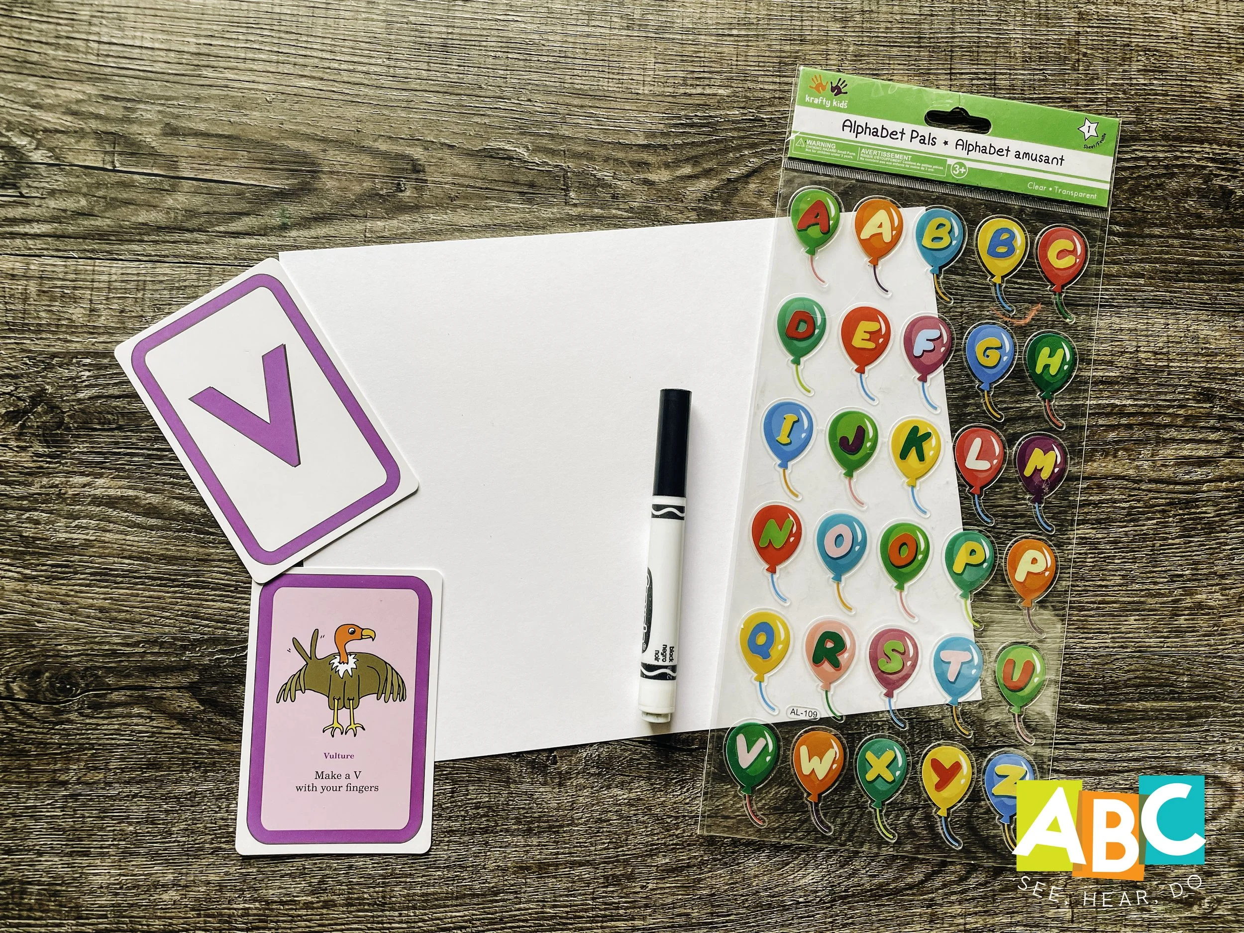 Alphabet Fun with Letter V — ABC See, Hear, Do