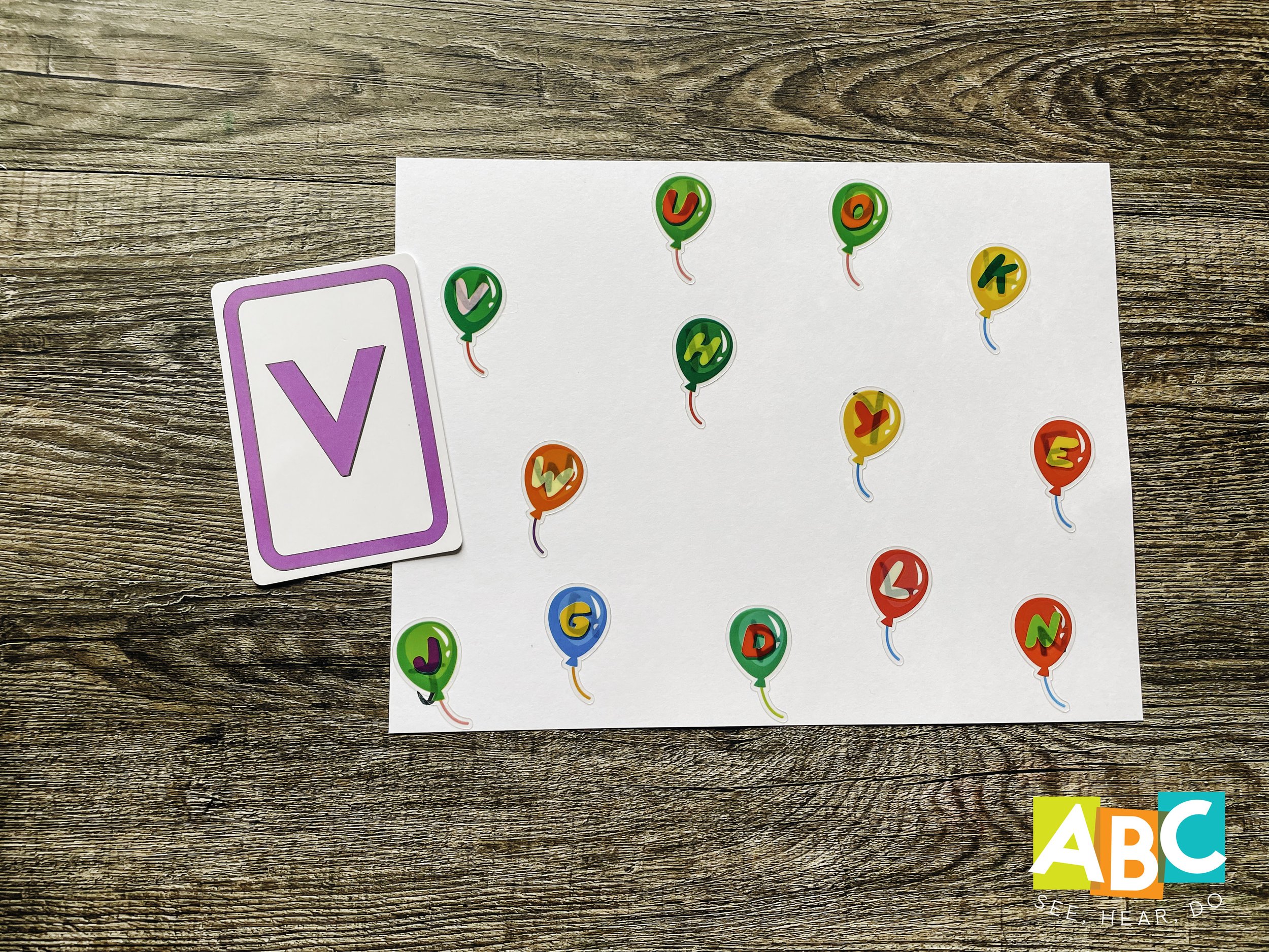 Alphabet Fun with Letter V — ABC See, Hear, Do