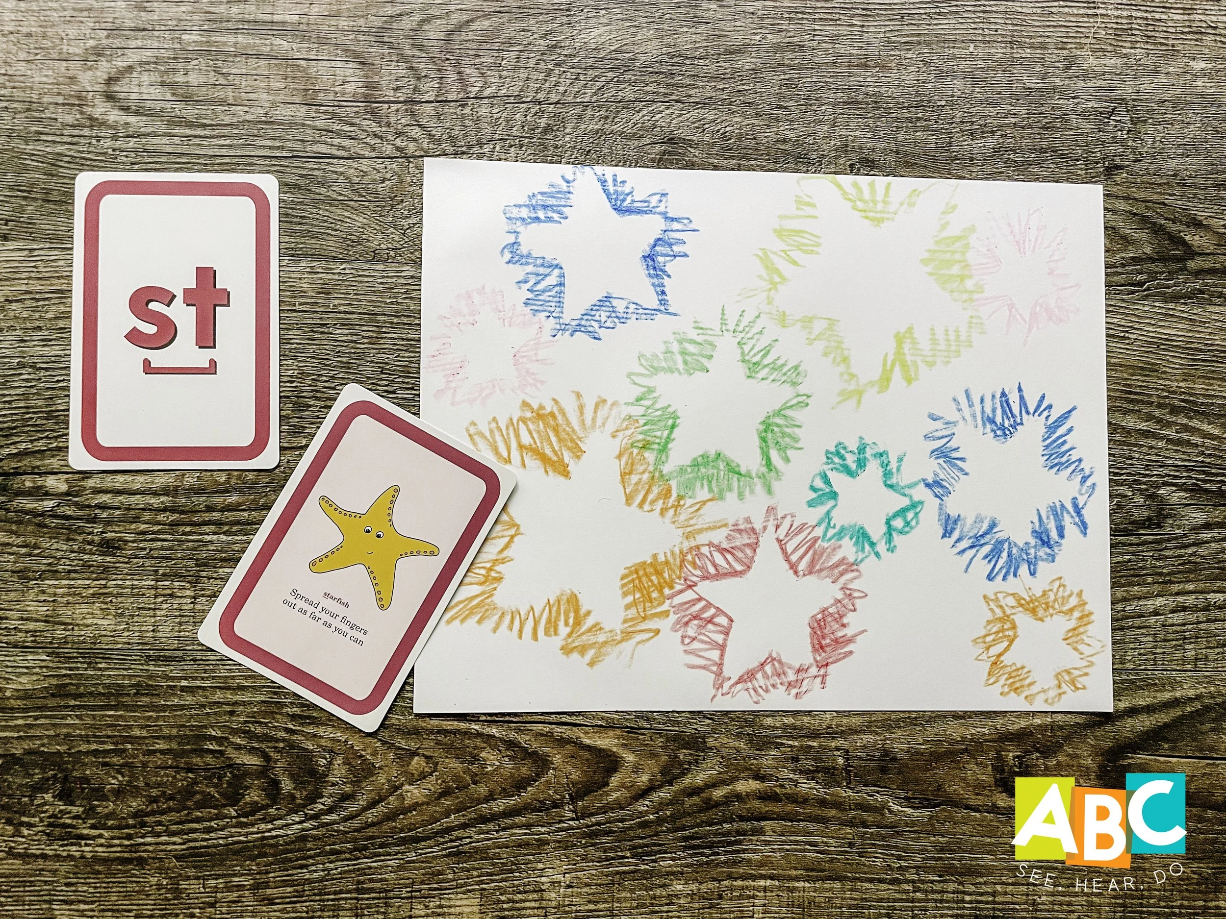 Literacy Play with Letter Blends: /st/ — ABC See, Hear, Do