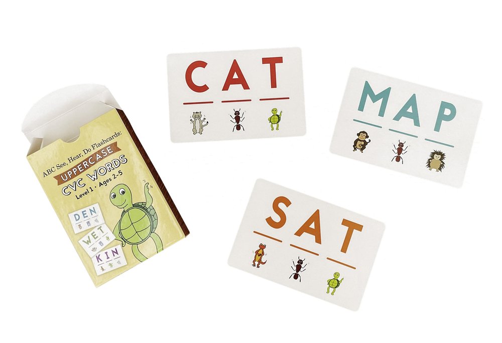 ABC See, Hear, Do Flashcards: Lowercase Letters Level 2 — ABC See, Hear, Do