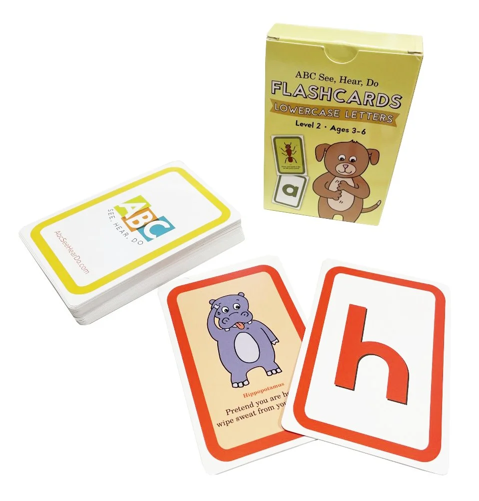 ABC See, Hear, Do Flashcards: Long Vowels Level 5 — ABC See, Hear, Do