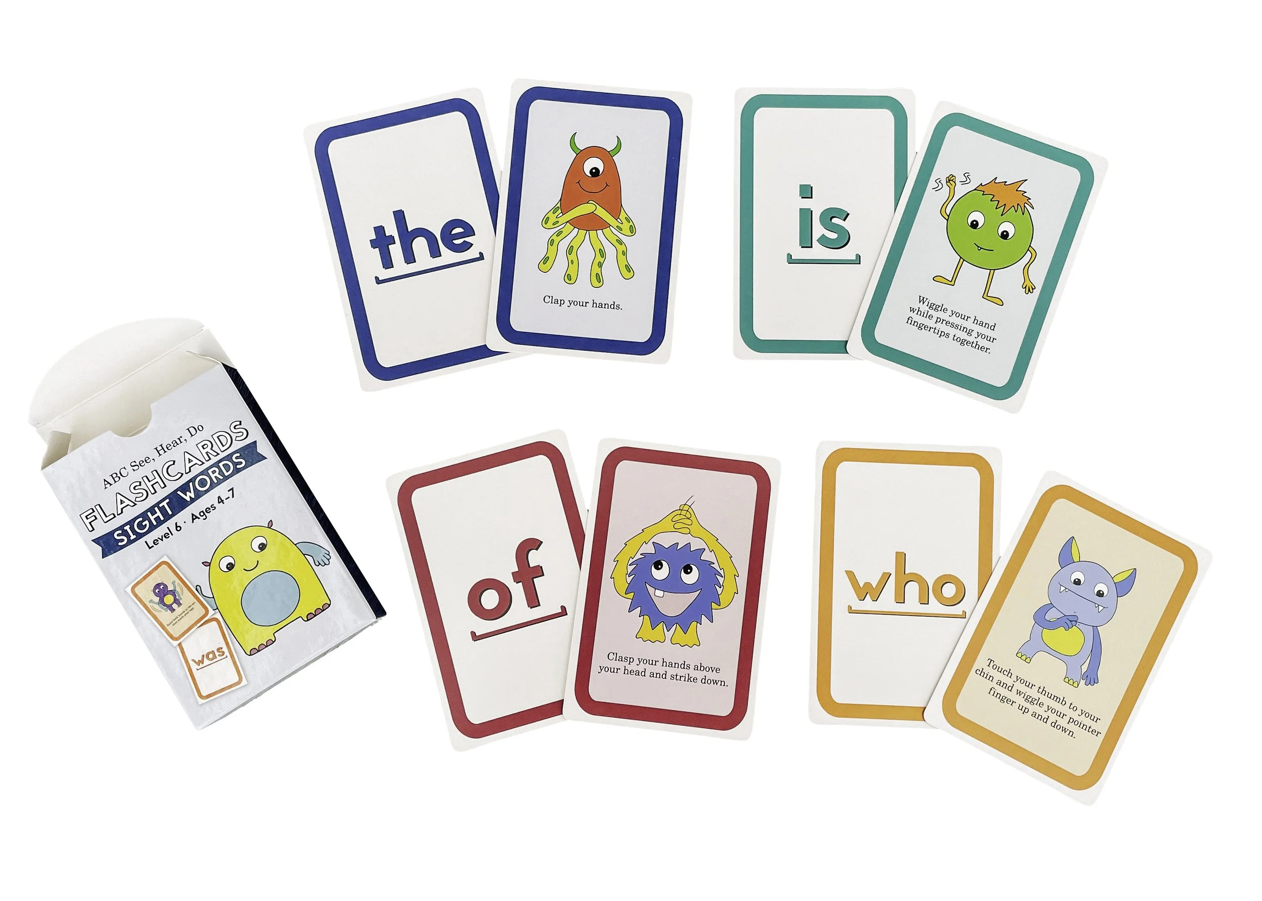 ABC See, Hear, Do Flashcards: Uppercase Letters Level 1 — ABC See, Hear, Do