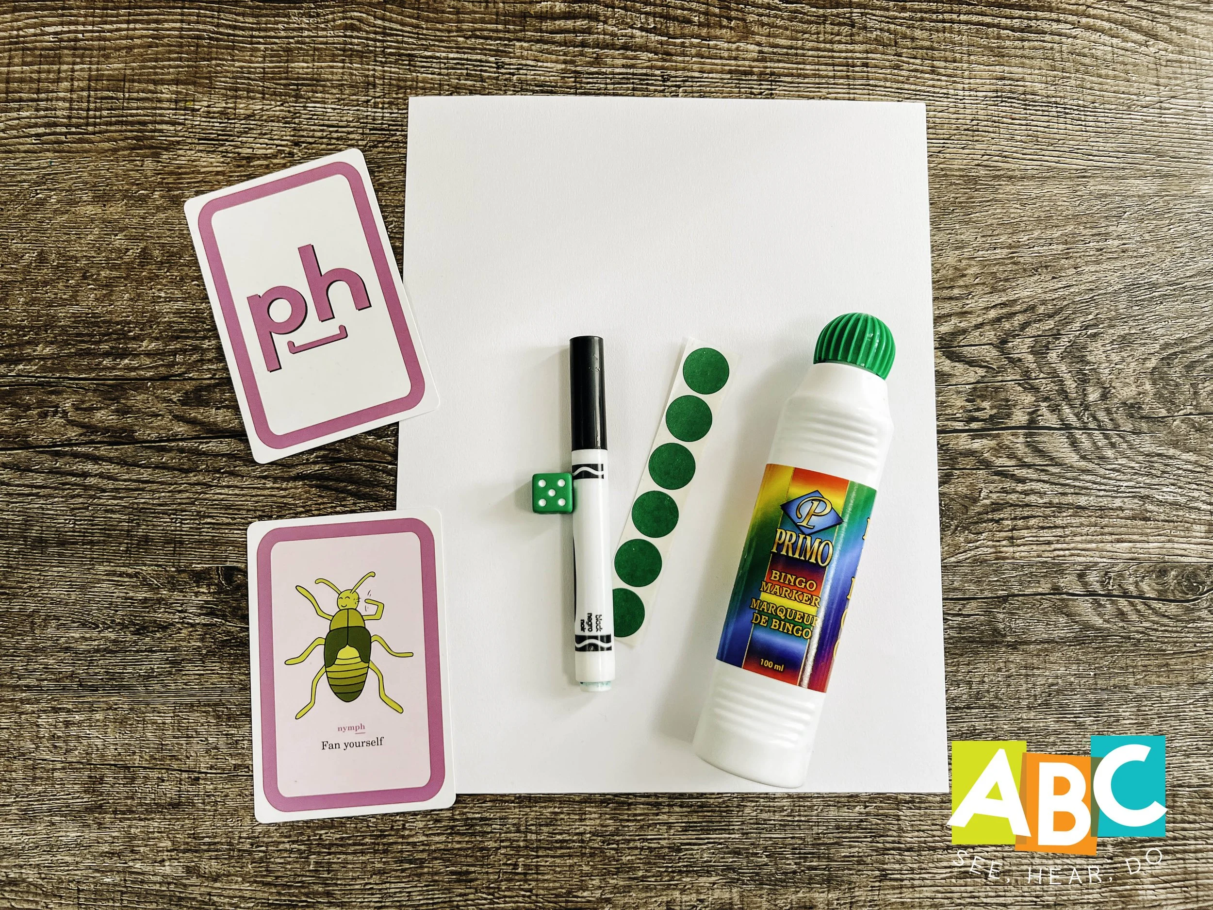 Rev Up Reading with the -PH Blend! — ABC See, Hear, Do