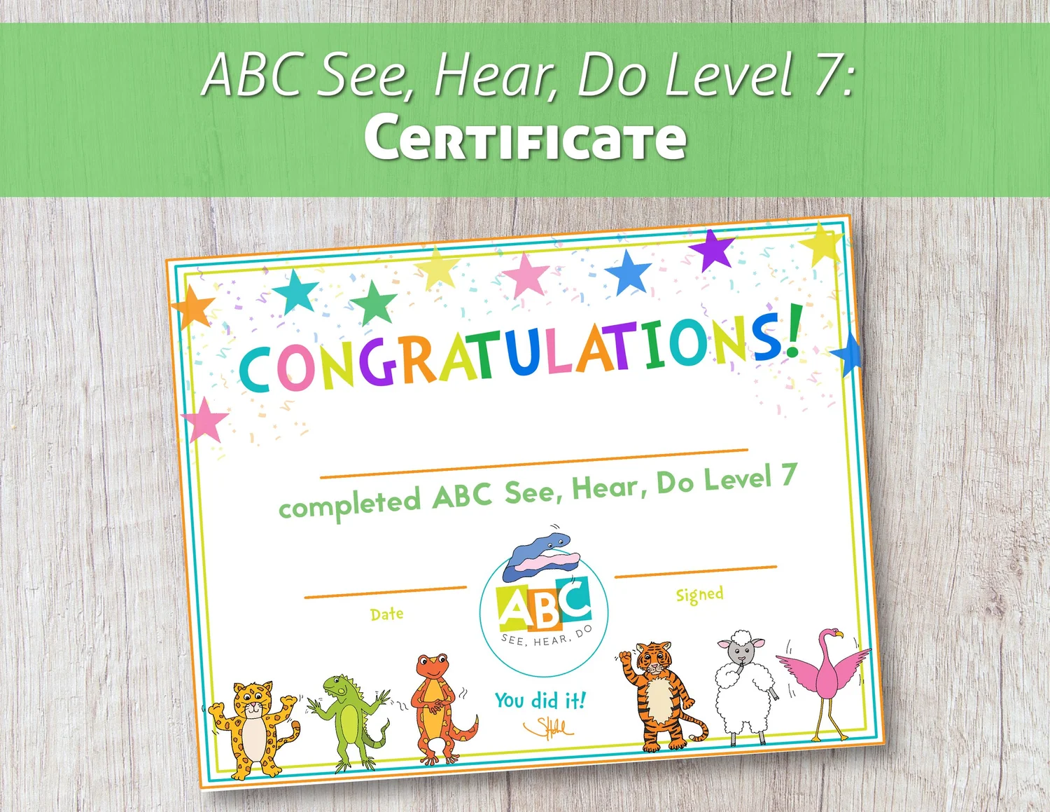 ABC See, Hear, Do Level 7: Irregular Sounds Bingo — ABC See, Hear, Do