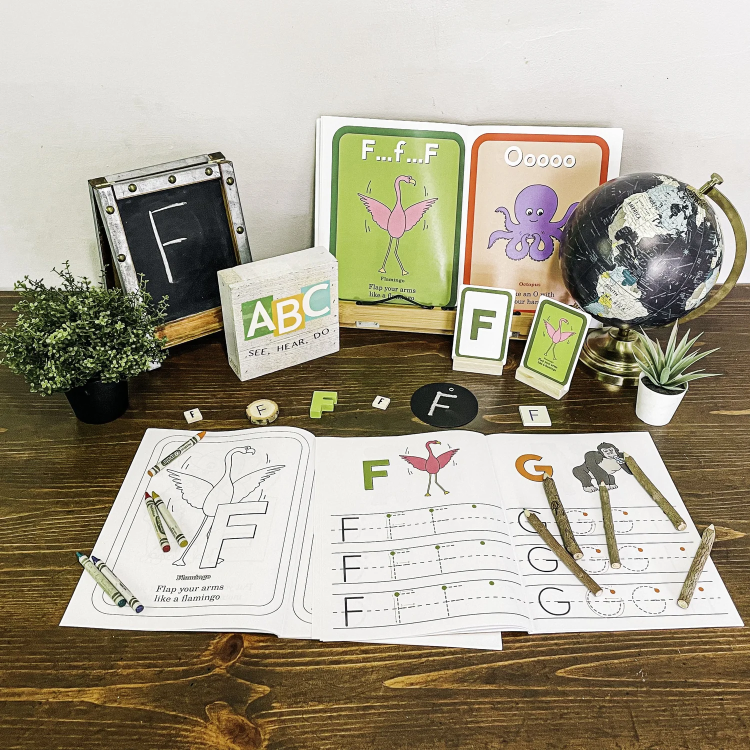 Alphabet Fun with Letter F — ABC See, Hear, Do