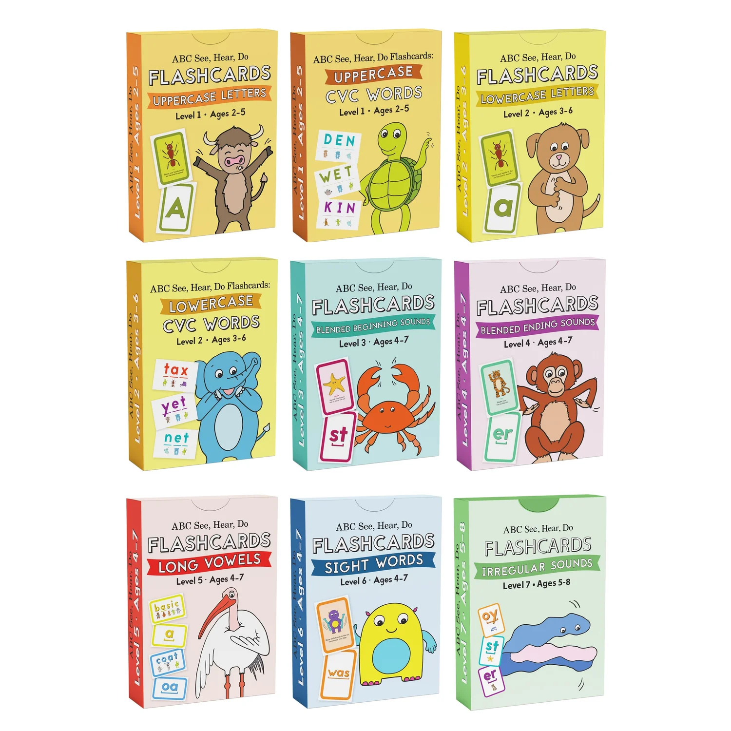 Flashcards Bundle — Bundles | Enhance Learning Today — ABC See, Hear, Do