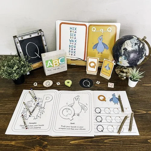 Letter Q | Unlock Fun Learning — ABC See, Hear, Do