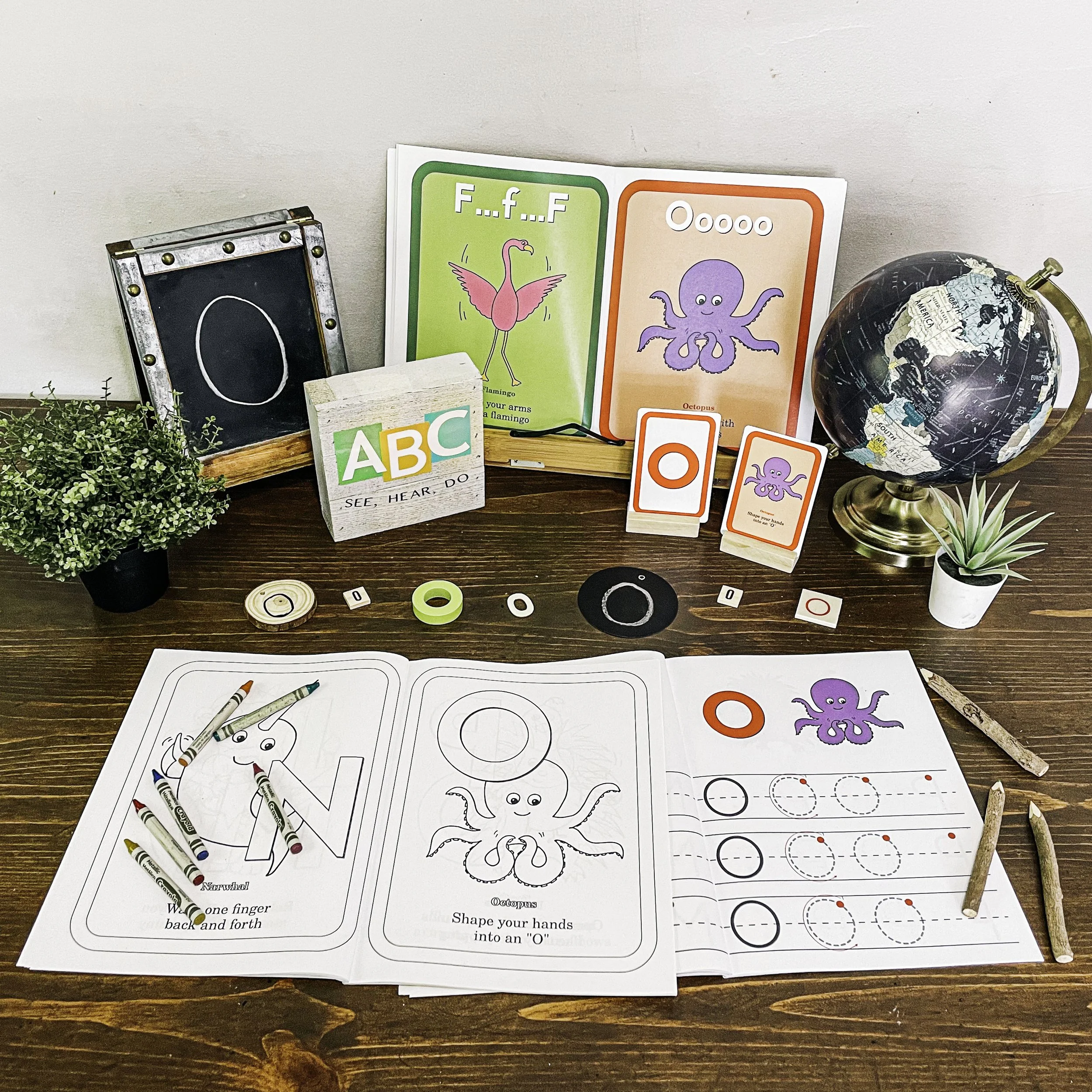 Alphabet Fun with Letter O — ABC See, Hear, Do