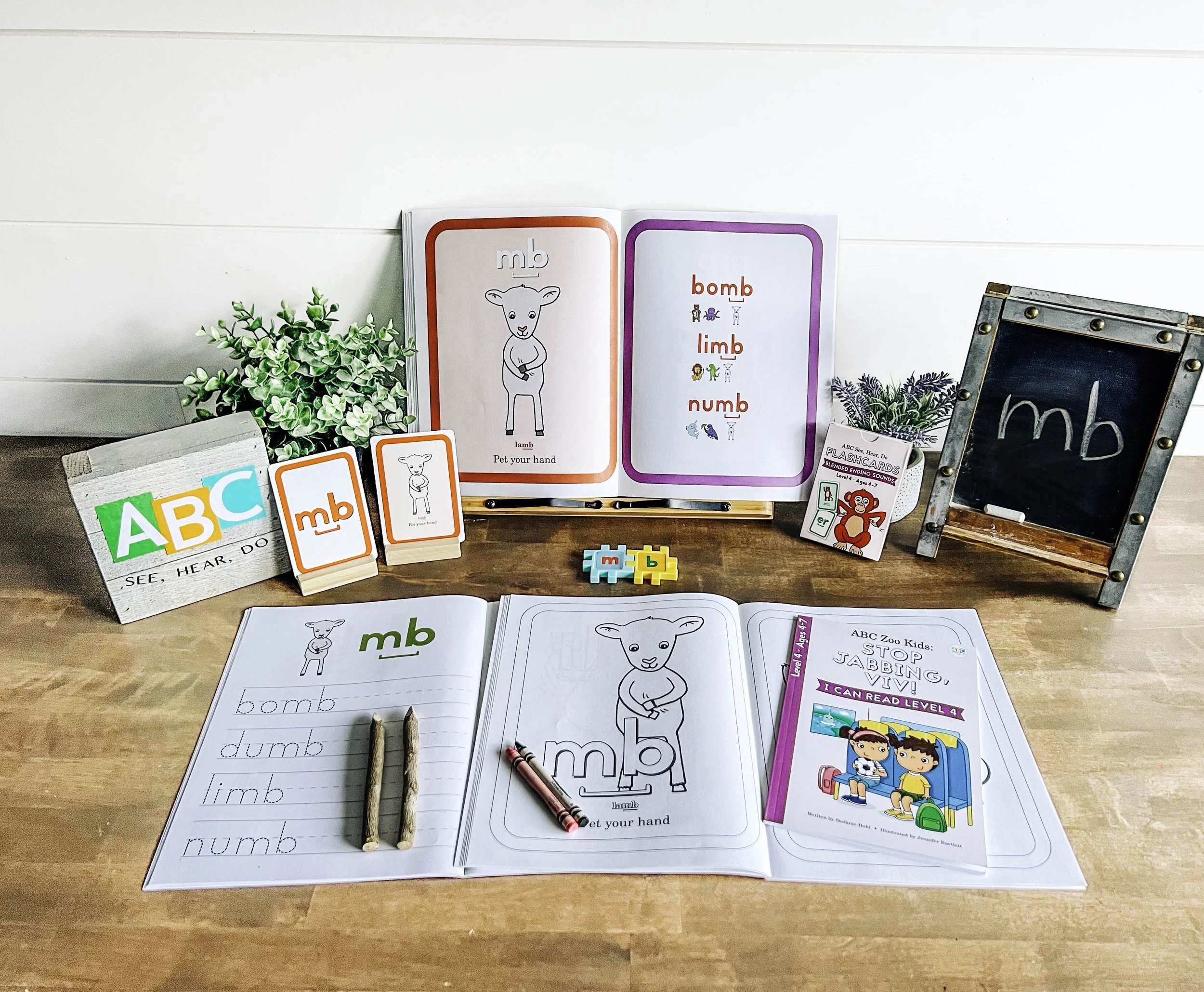 Rev Up Reading with the -MB Blend! — ABC See, Hear, Do