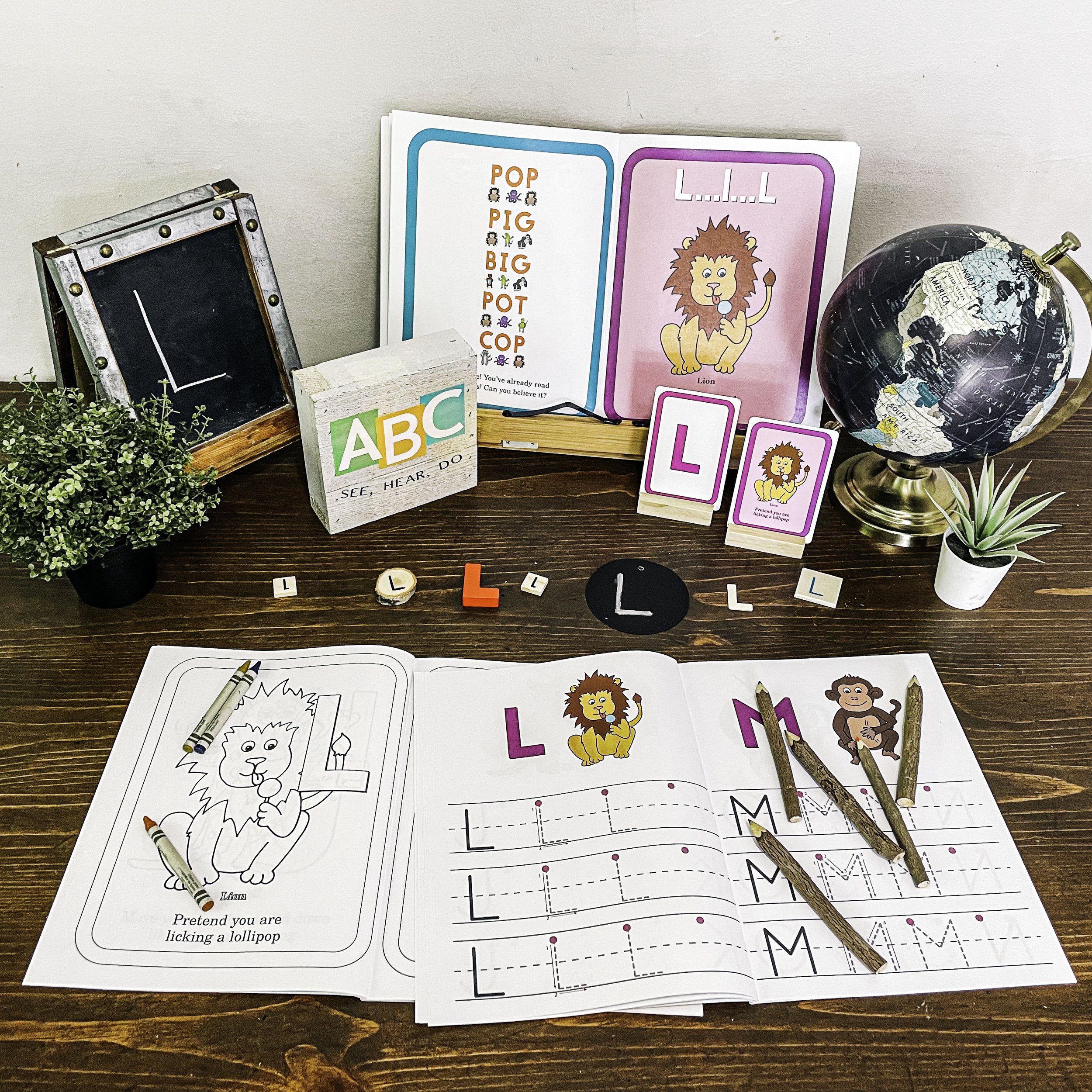 Alphabet Fun with Letter L — ABC See, Hear, Do