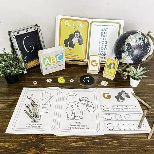 Letter G | Explore & Engage — ABC See, Hear, Do